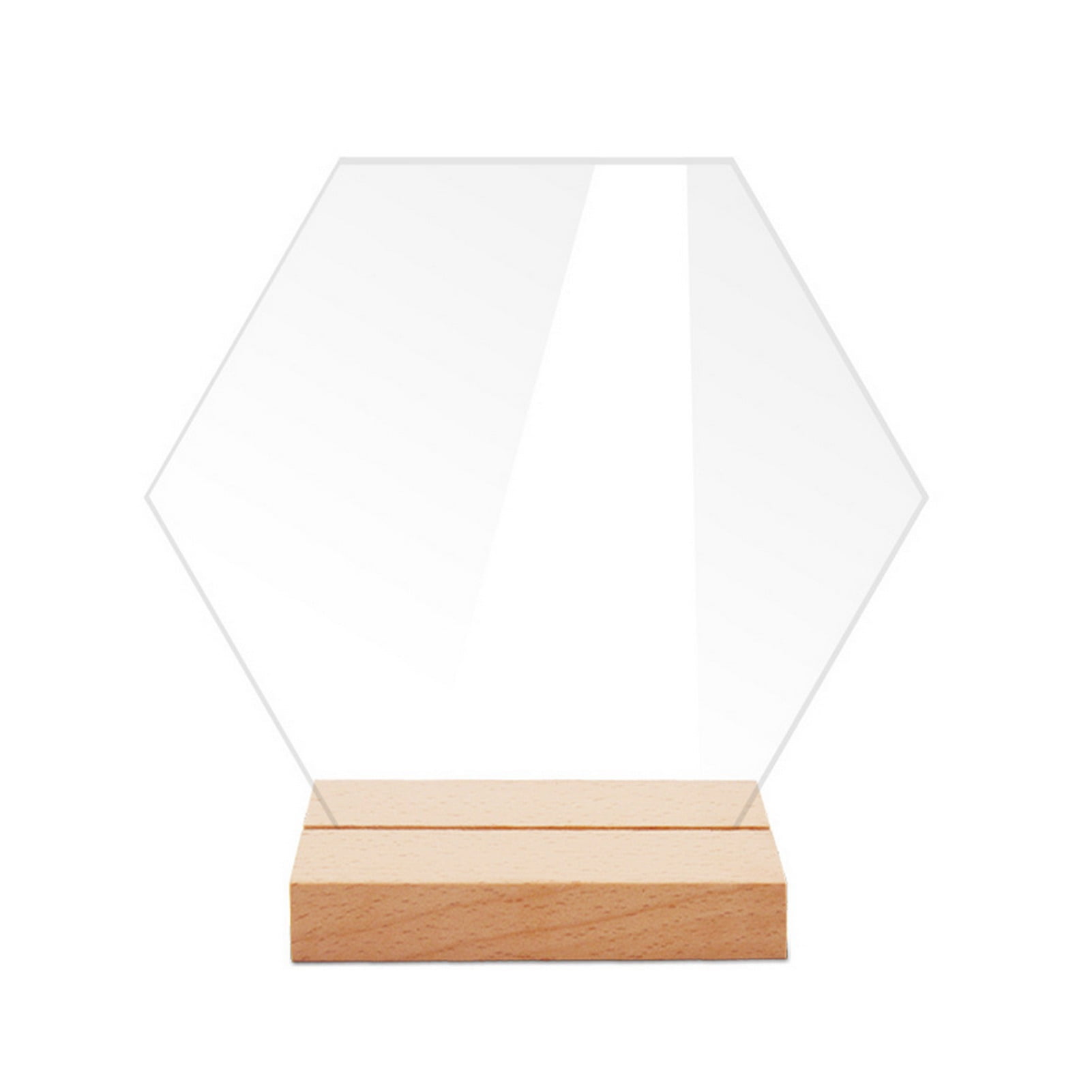 wirlsweal Clear Acrylic Board Clear Acrylic Wedding Table Sign with ...