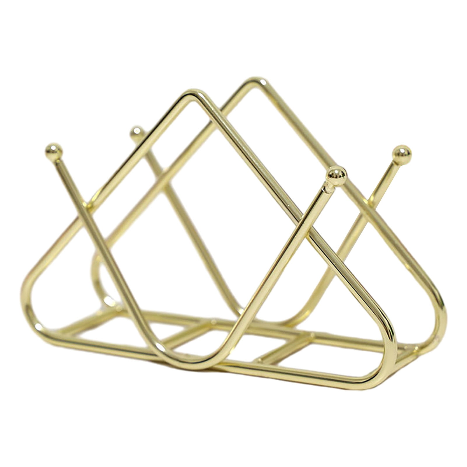 wirlsweal Countertop Paper Towel Stand Iron Paper Towel Holder Triangle ...