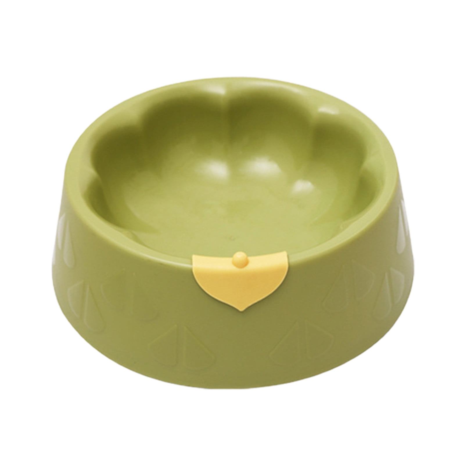 wirlsweal Dog Bowl Flower Design No Splash Pet Bowl Dog Bowl Flower ...