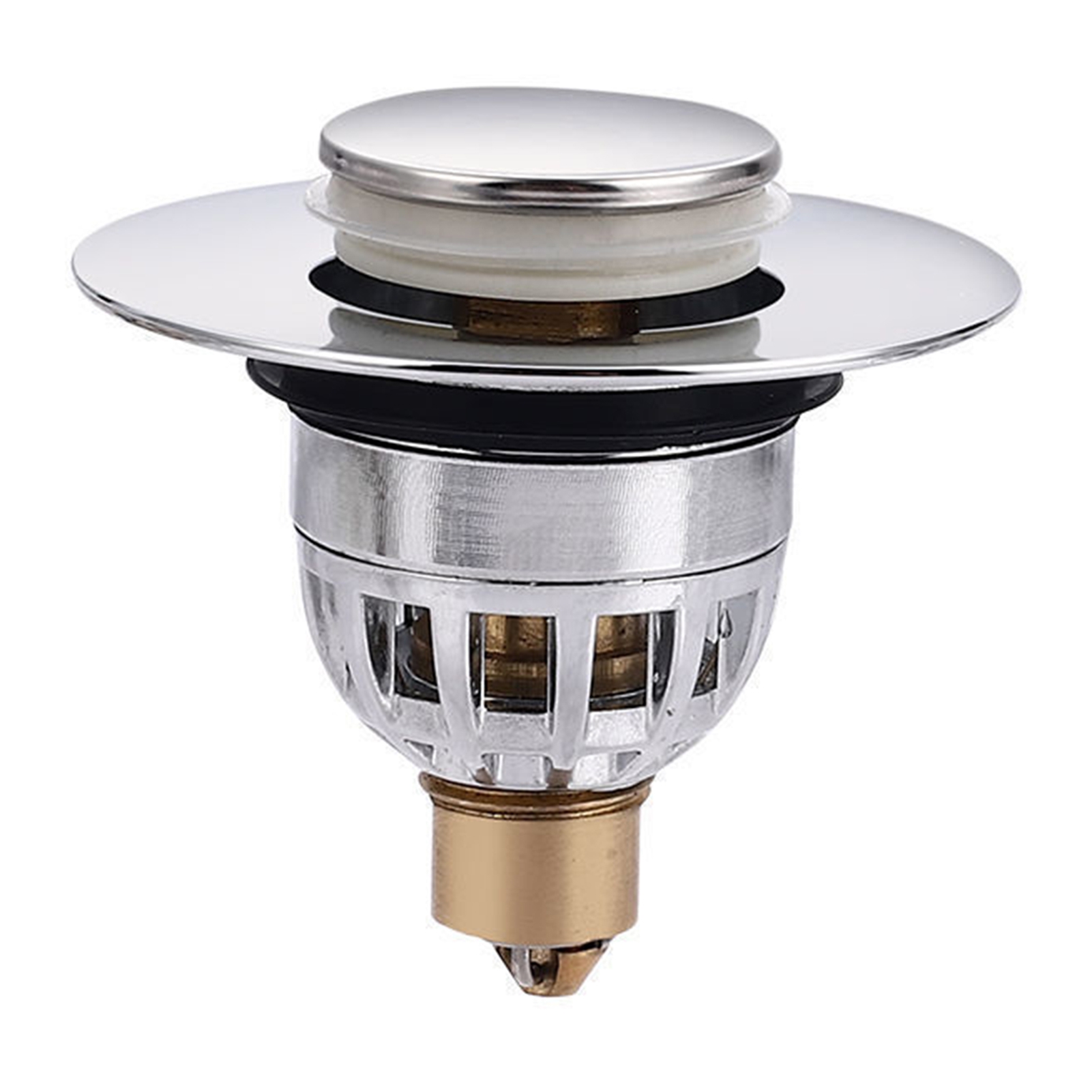 wirlsweal Easy to Clean Sink Plug Stainless Steel Sink Plug Easy ...