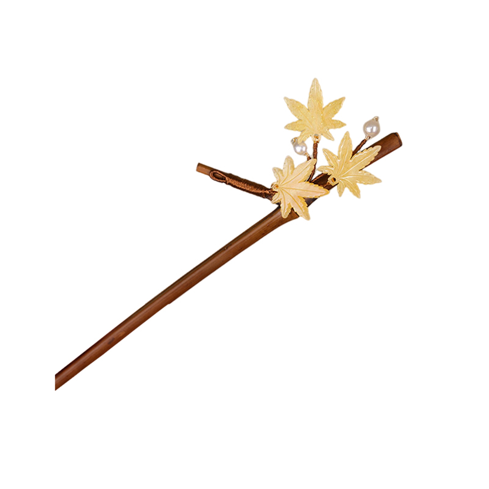 wirlsweal Elegant Hair Stick with Sparkling Flowers Chinese Style Hair ...