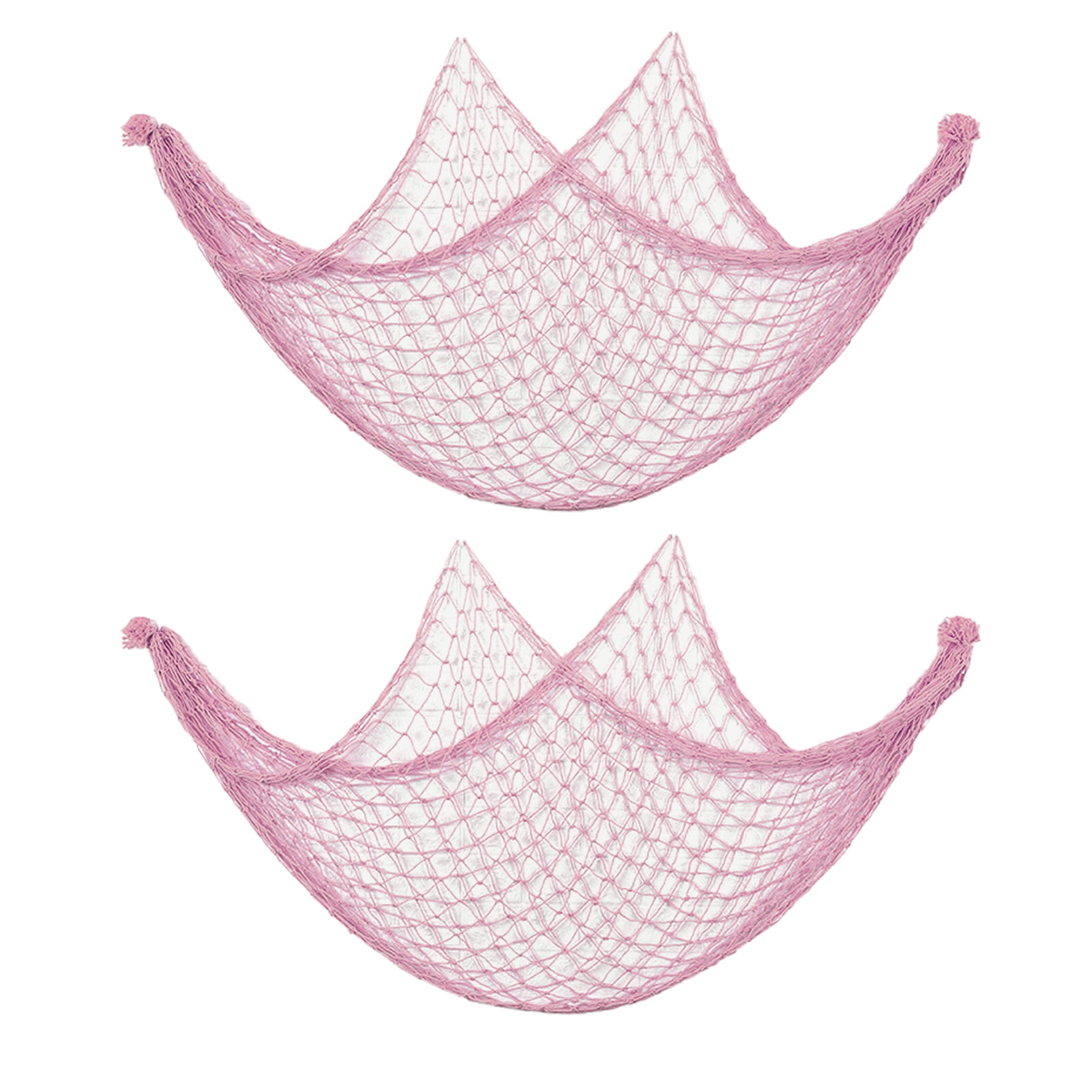 wirlsweal Fishing Net Ornament 2pcs Decorative Fishing Nets Hanging ...