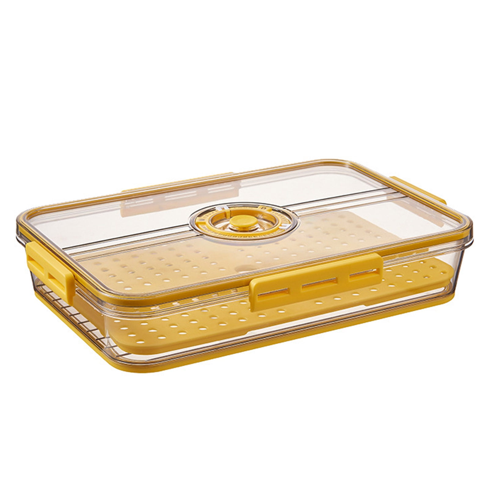 wirlsweal Food Sealed Container Fridge Storage Box Crisper Box Bread ...