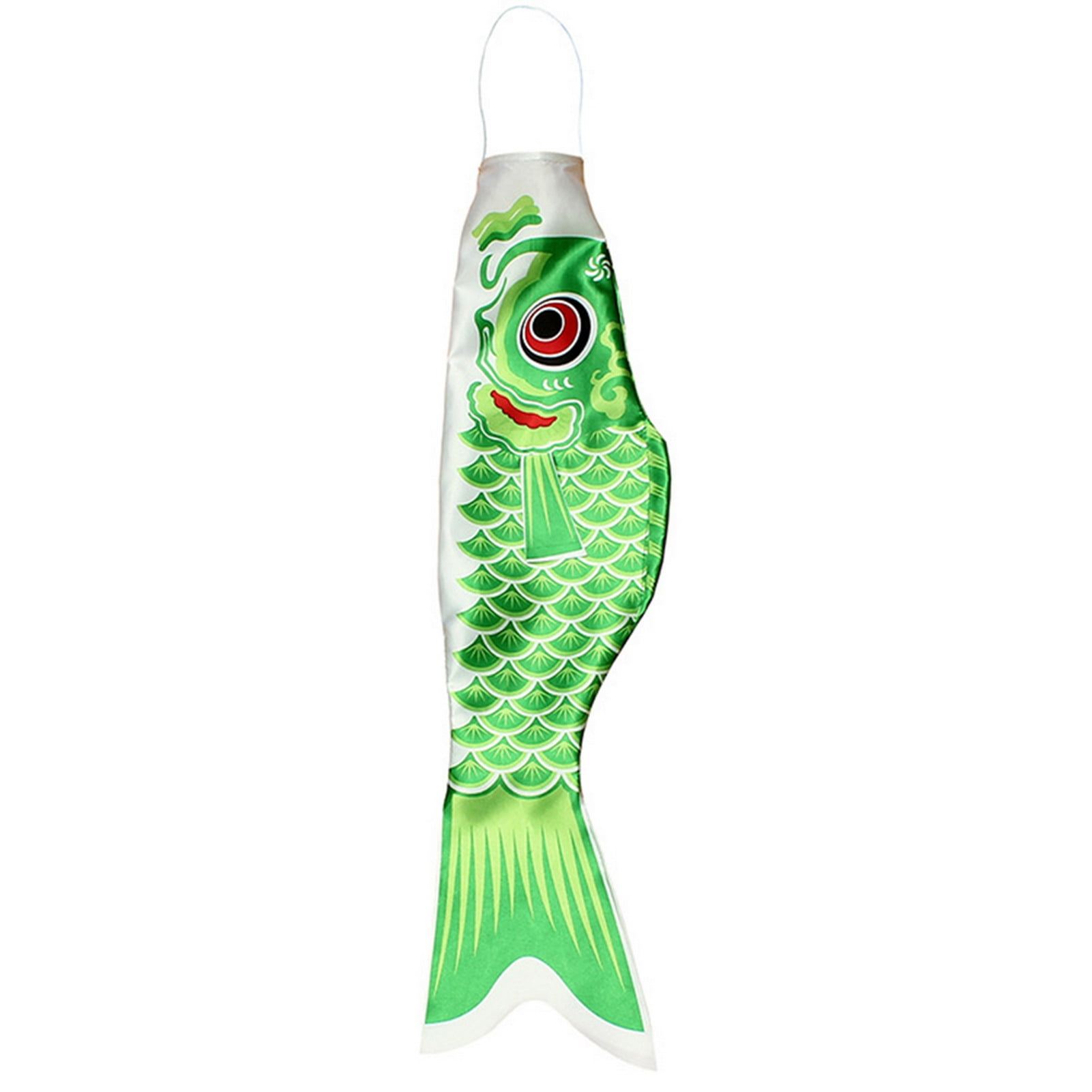 wirlsweal Hanging Flag Japanese Carp Windsock Flag Fish Windsock ...