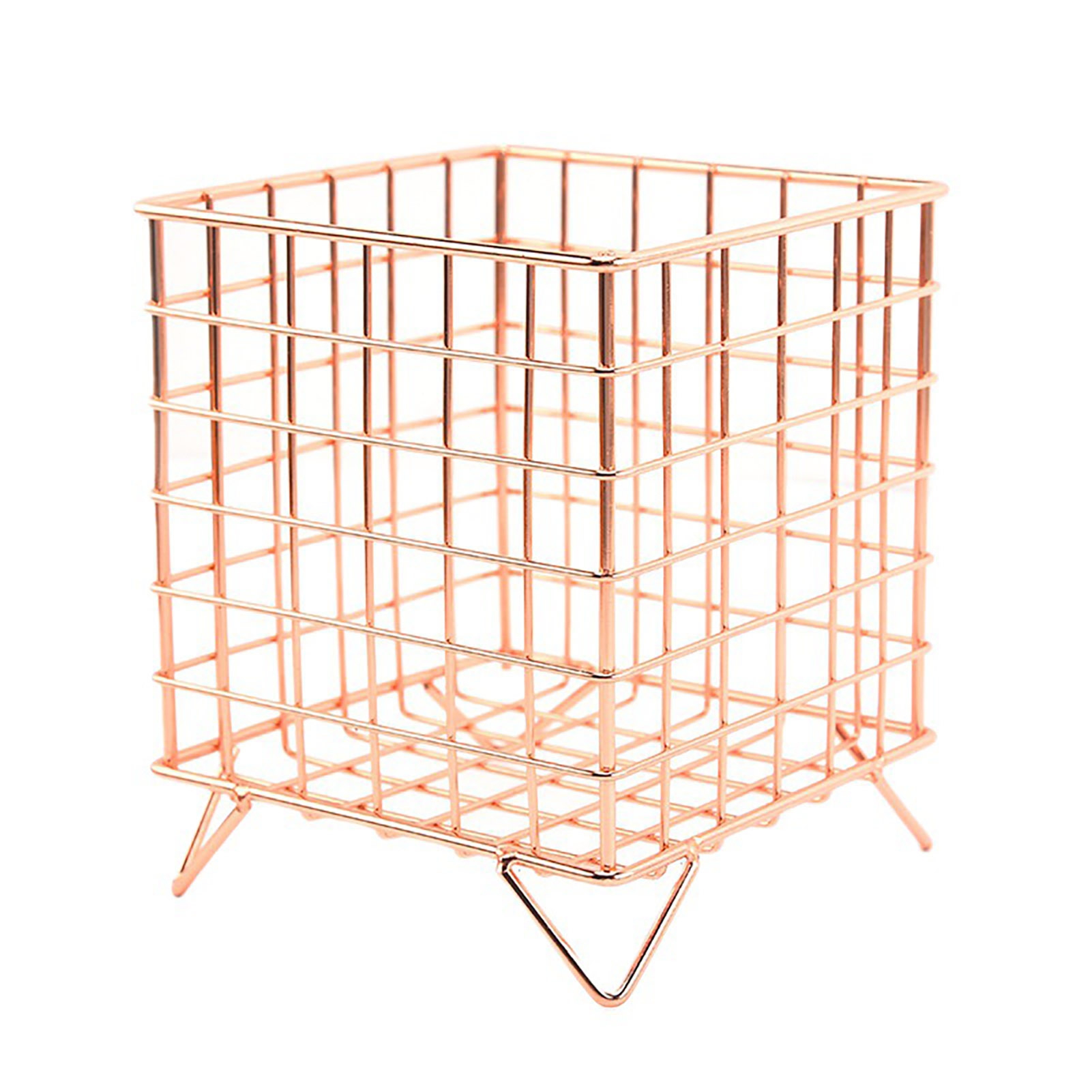 wirlsweal Iron Shelf with Edge Fence Iron Storage Rack Hollow Out ...