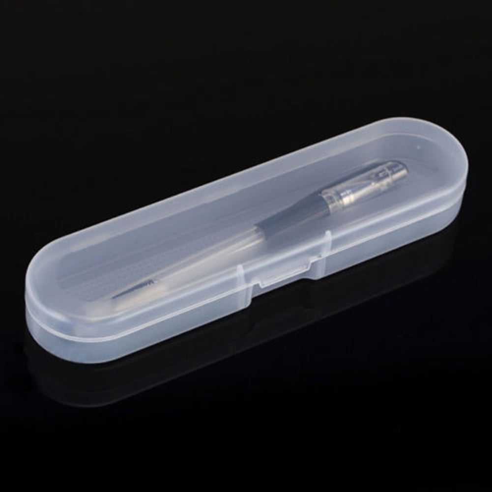 wirlsweal Plastic Clear Transparent Long Storage Box with Lid ...