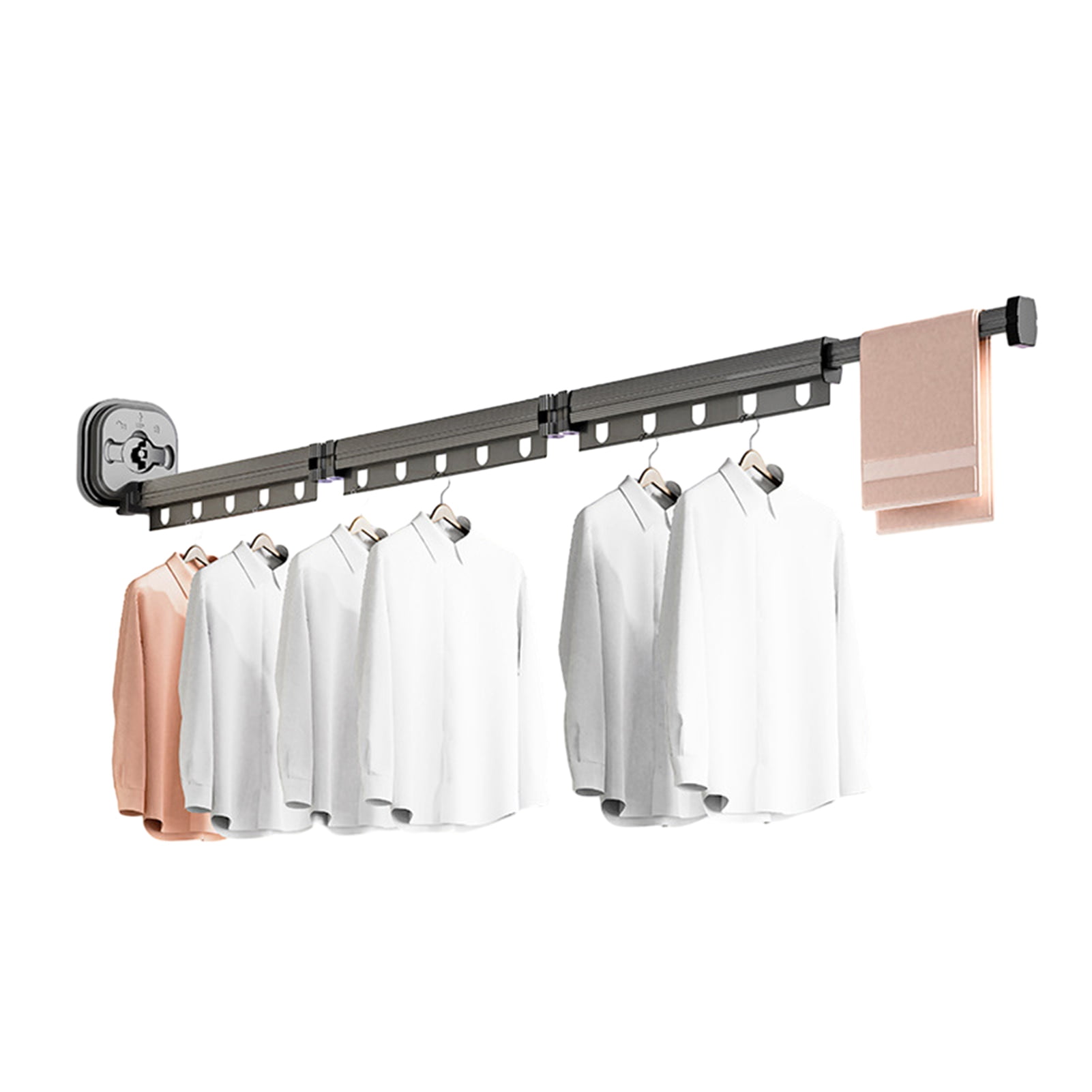 wirlsweal Portable Clothes Drying Rack Portable Folding Clothes Drying ...