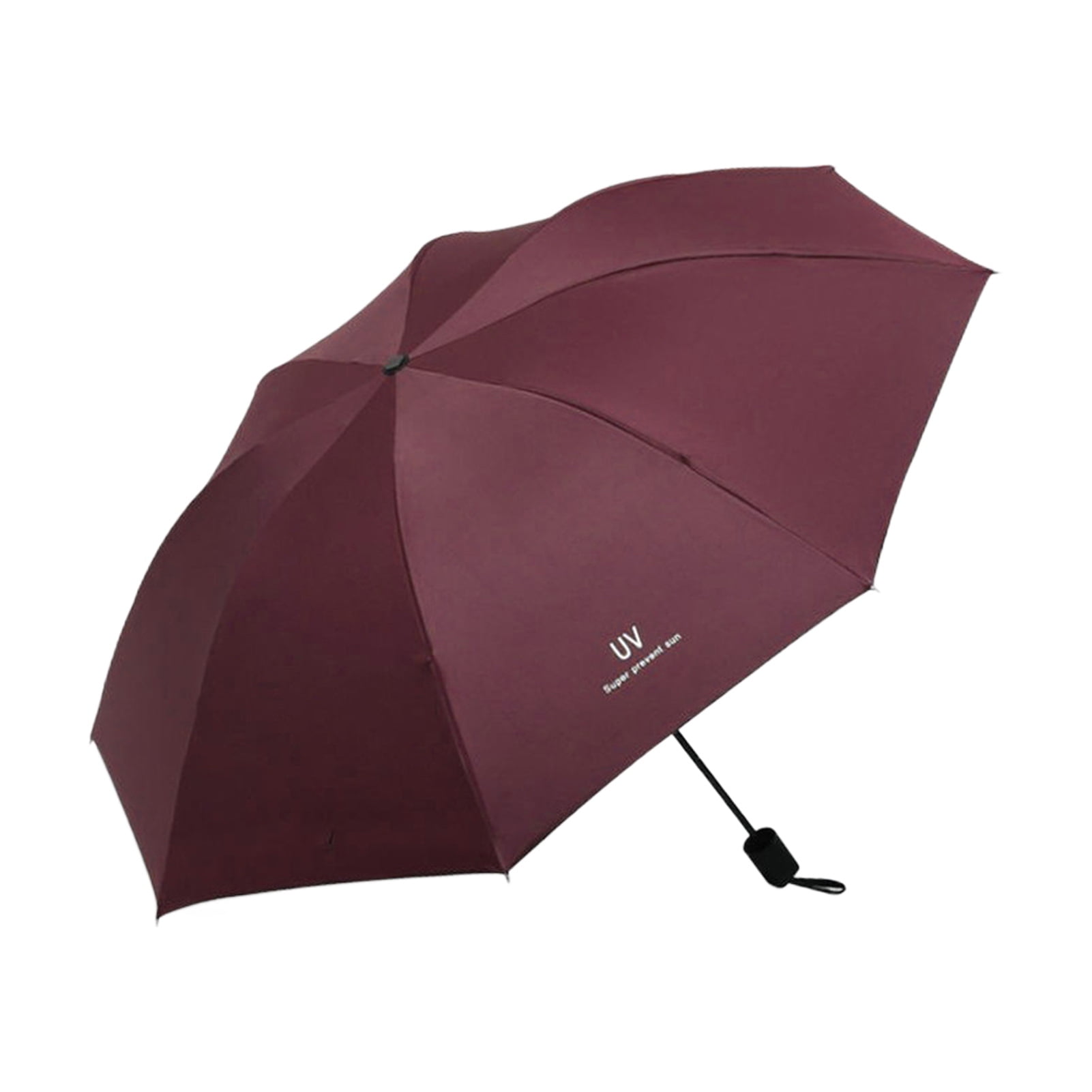 wirlsweal Reinforced Design Umbrella Folding Umbrella with Uv ...