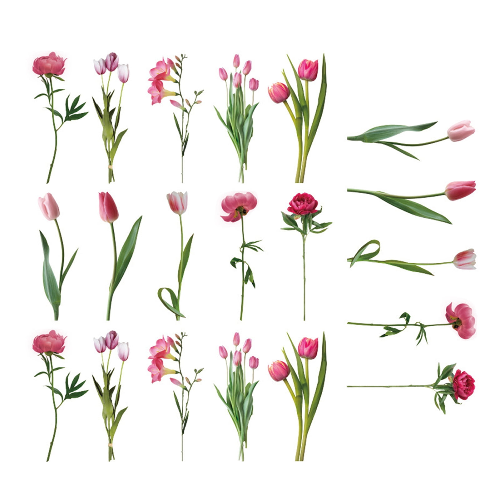 wirlsweal Sticker with Rich Pattern Elements Waterproof Durable ...