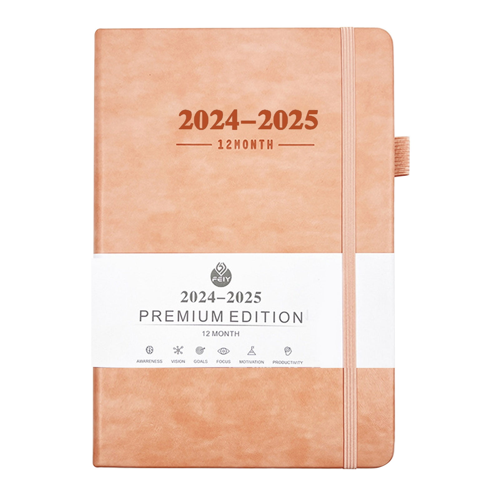 wirlsweal Time Management Planner Stress Reduction 2024-2025 Monthly ...