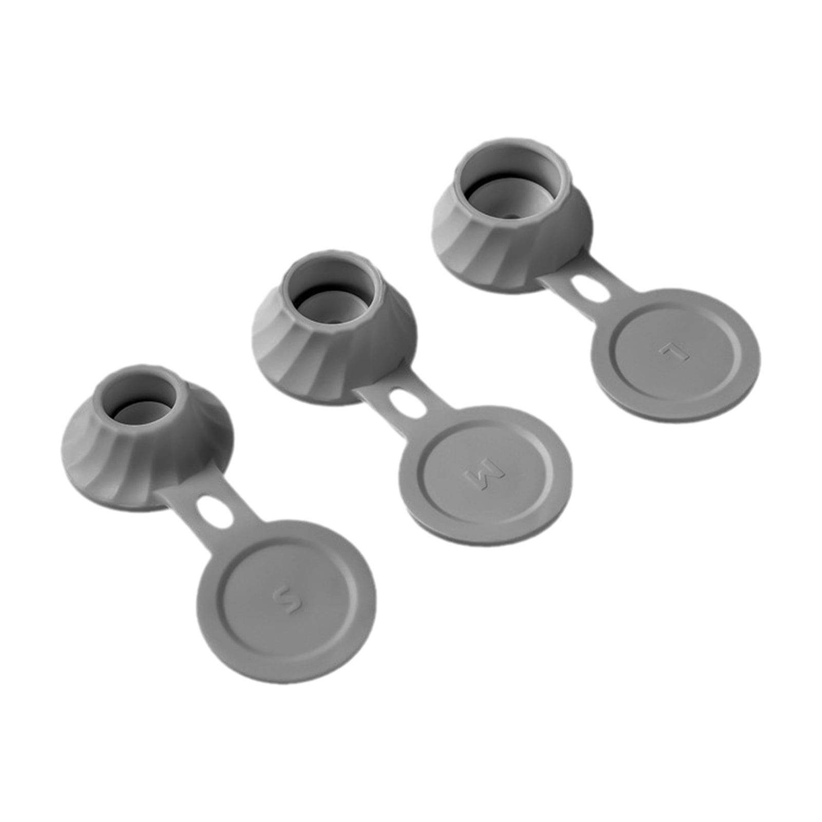 wirlsweal Tpe Bottle Lid 3pcs Inverted Bottle Lid Leakproof Tpe ...