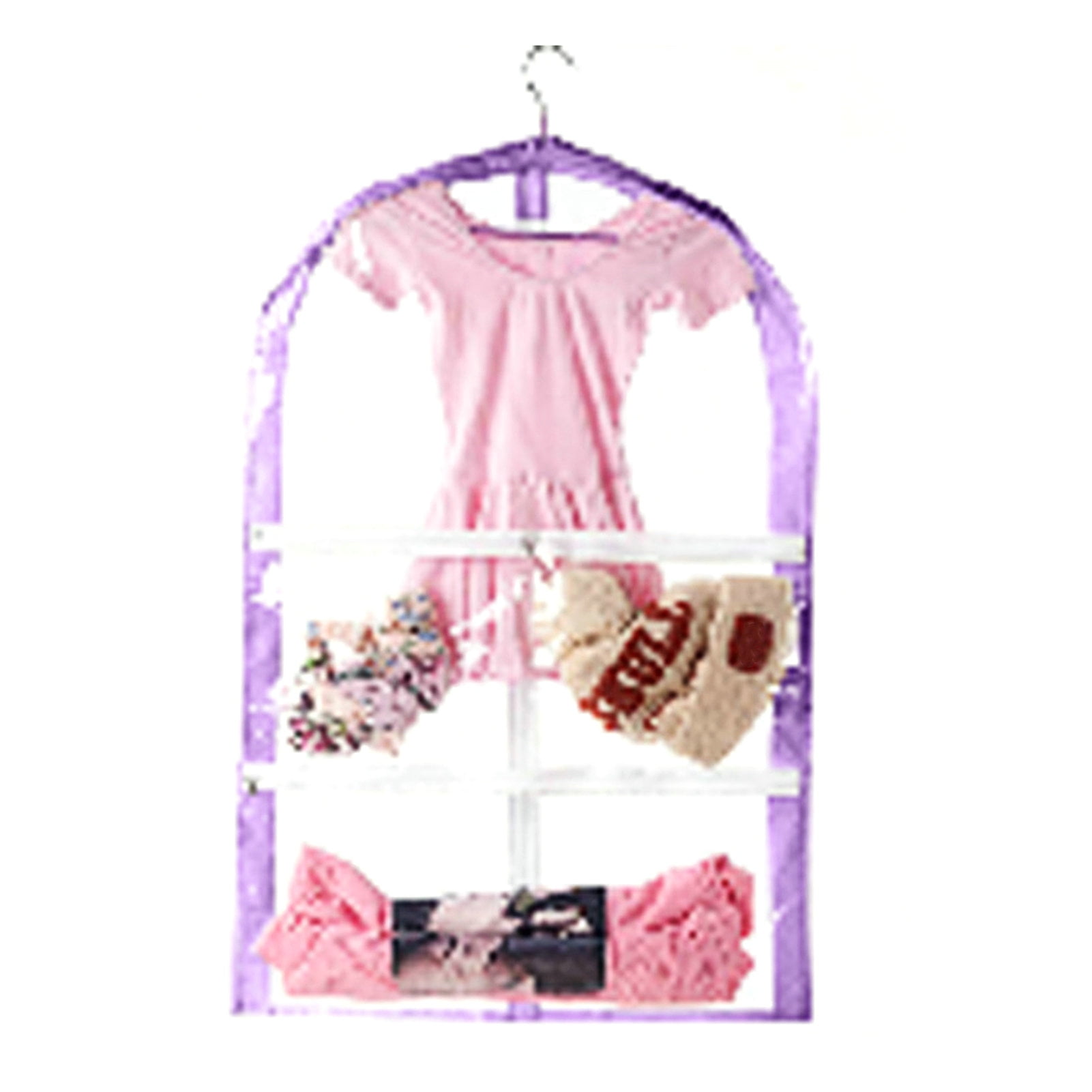 wirlsweal Transparent Garment Bag Garment Storage Bag Travel Garment ...