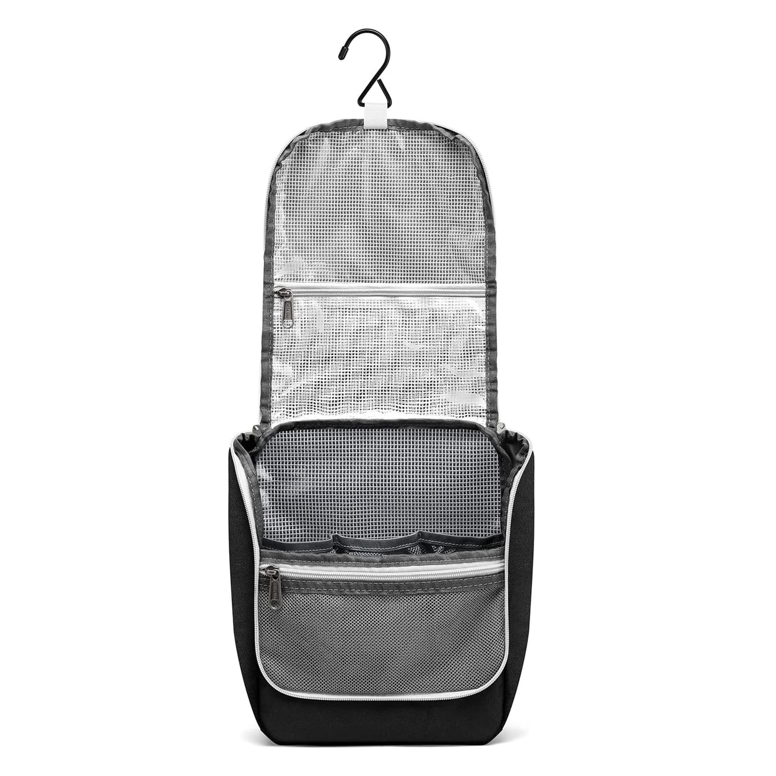 wirlsweal Travel Toiletry Bag Hanging Hook Toiletry Organizer Travel ...