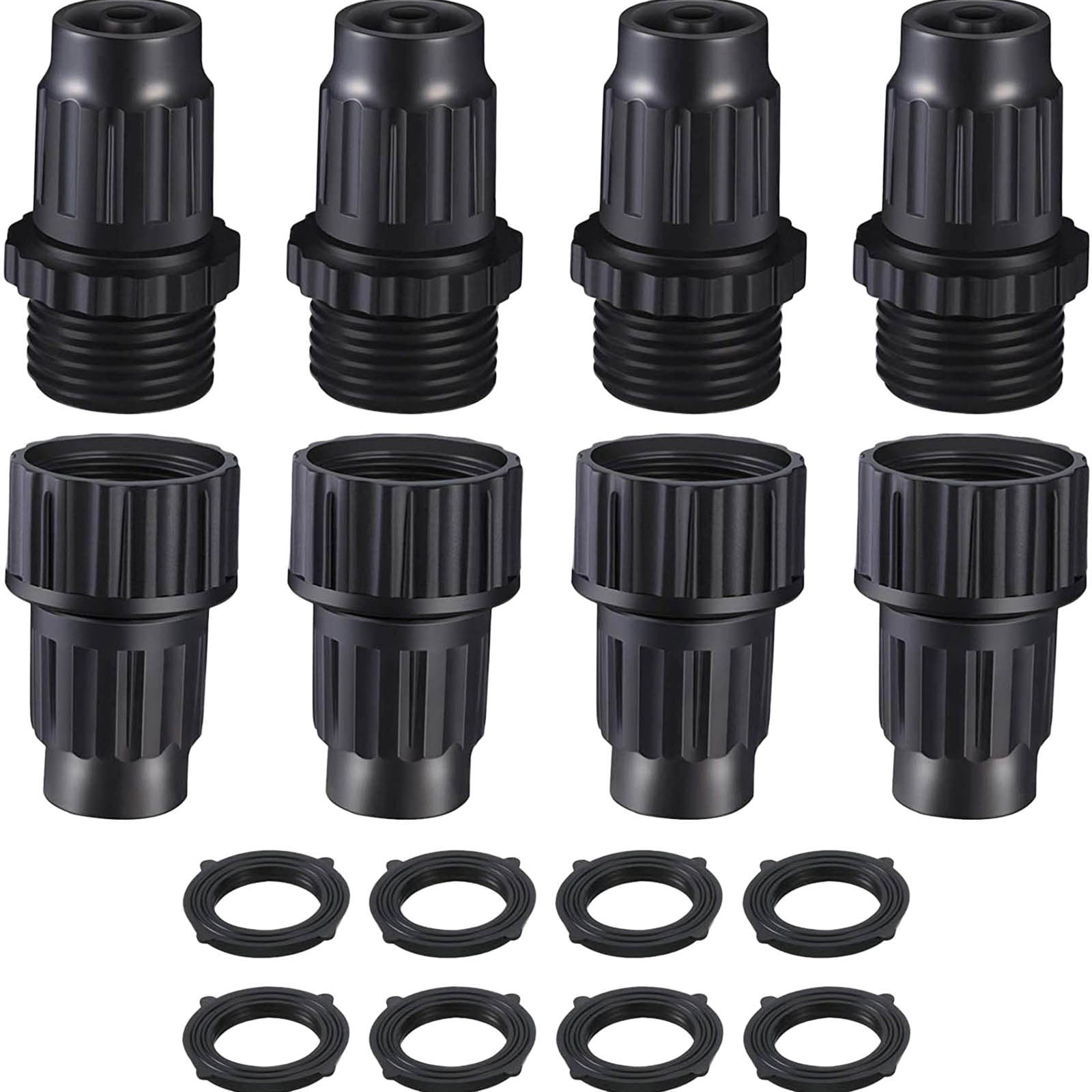 with Bulkhead Fitting Expandable Garden Hose Kit Garden Hose Connector ...