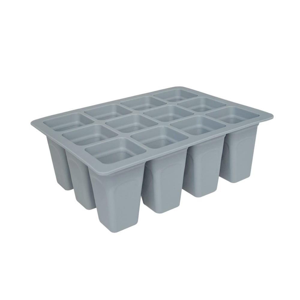with Drain Holes Reusable 12 Cell Garden Nursery Box Silicone Planting ...