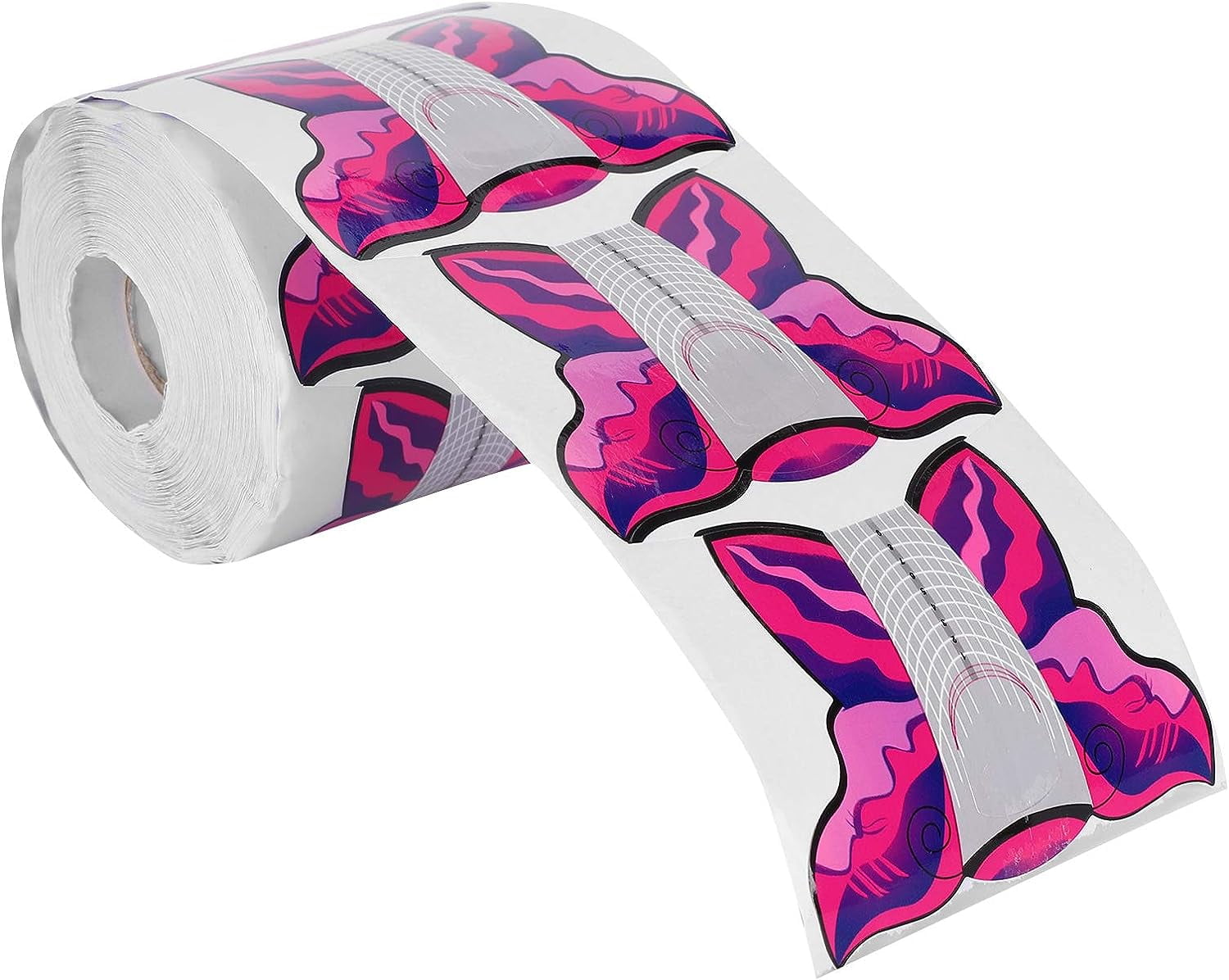 with Length Acrylic Nali Forms, Extension Sticker Sculpting Nail Forms ...