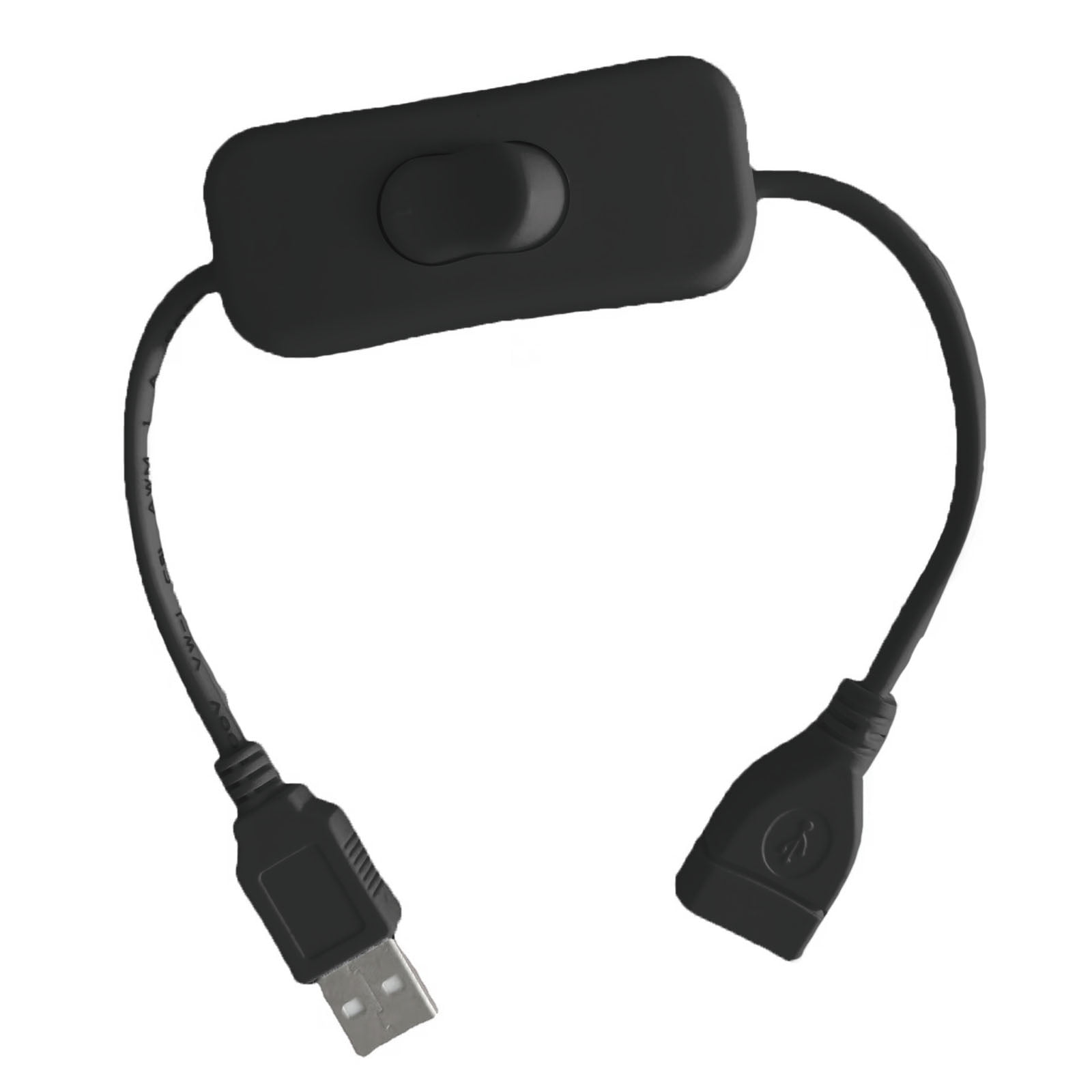 withSwitch USB Male to Female Extension Cable Chaging Data Transfer ...