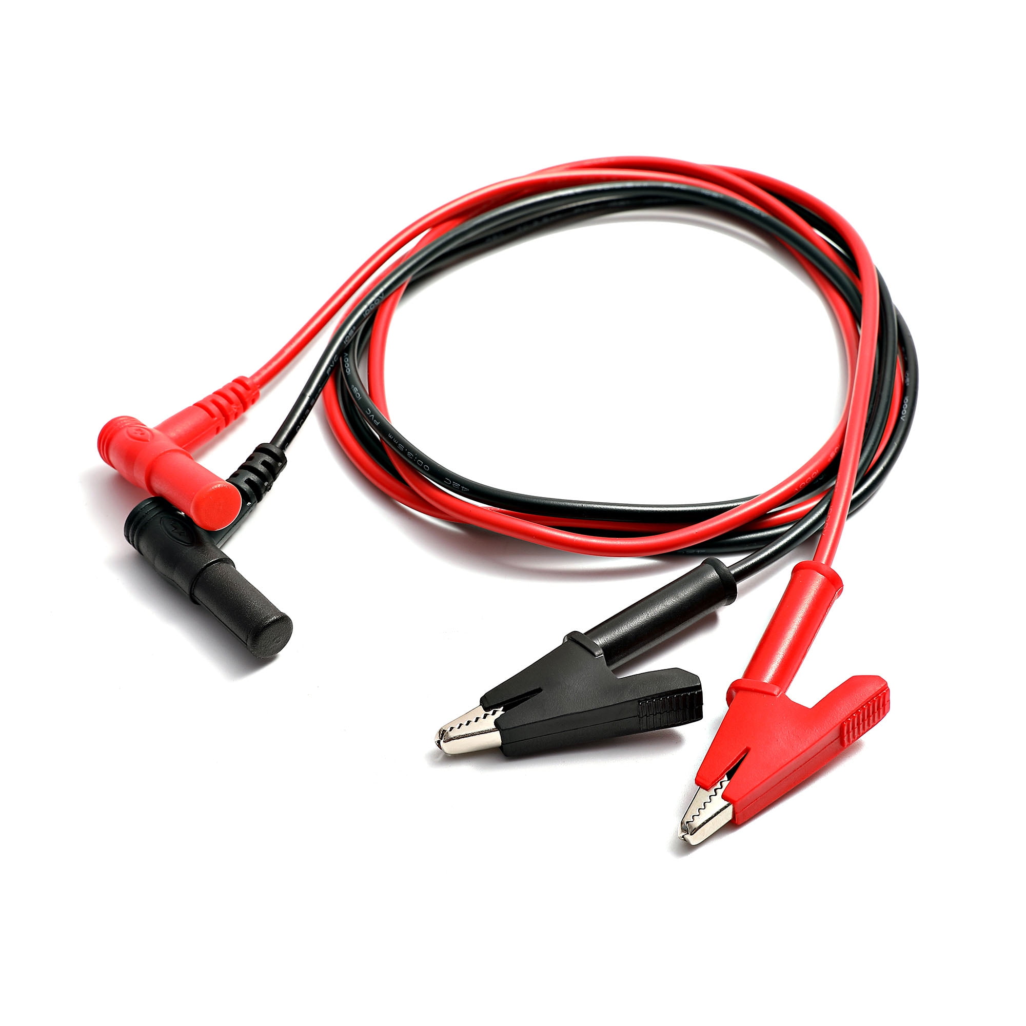 witn 1 pair Clamp 1 Pair 20A Ammeter Test Cord Useful Universal ...