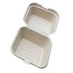 Avant Grub Biodegradable 6x6 Take Out Boxes, 100 Pack, Disposable Carry ...