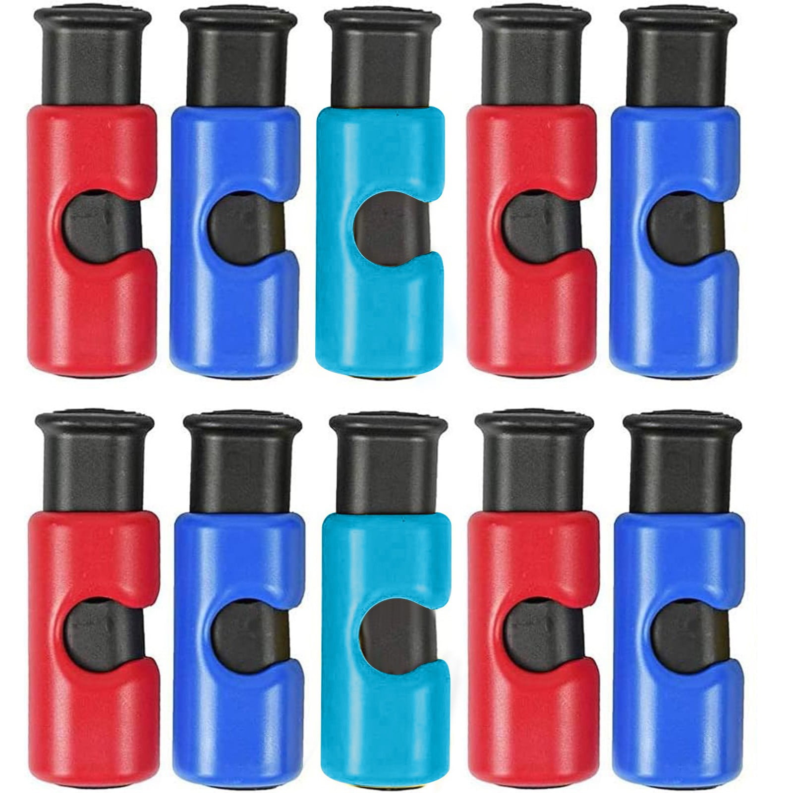 witspace 10 Packs Squeeze and Lock Bread Bag Clips, Bread Clips ...