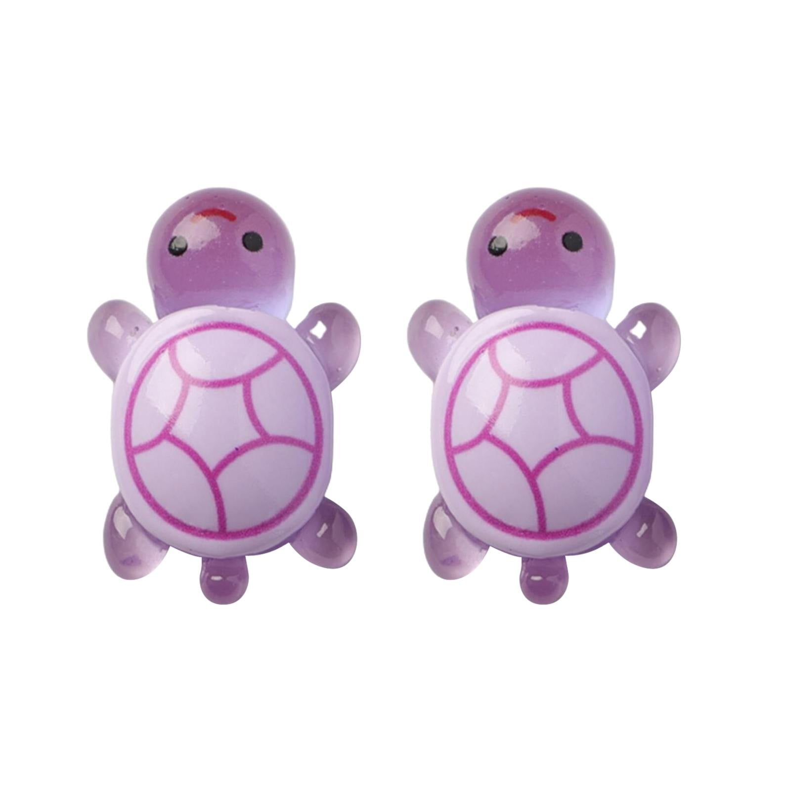 witspace 2 Pcs Mini Turtles, Tiny Resin Turtles Figurines to Hide, Mini ...