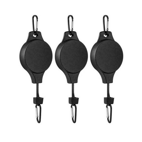 witspace 3 Pack Plant Pulley Hanger, Retractable Plant Hook Pulley ...
