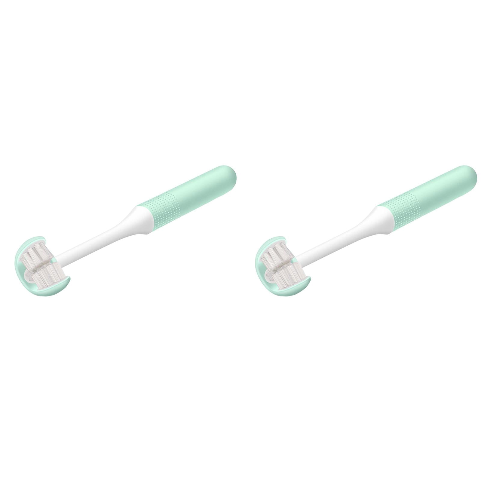 witspace 3 Sided Autism Toothbrush 360° Oral Teeth Cleaning Design U ...