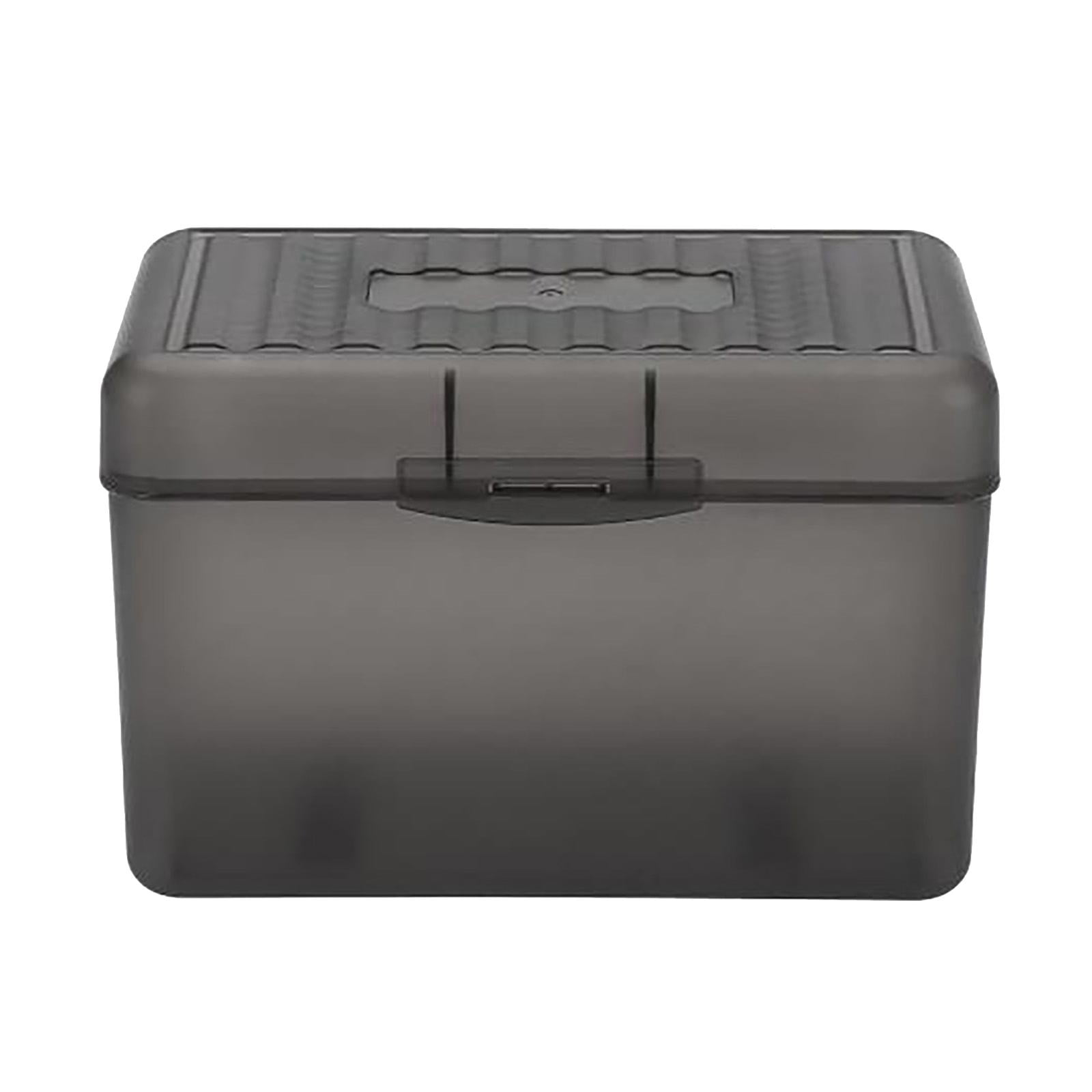 witspace 3 x 5 inch Index Card Box - Index Card Holder Notecard Box ...