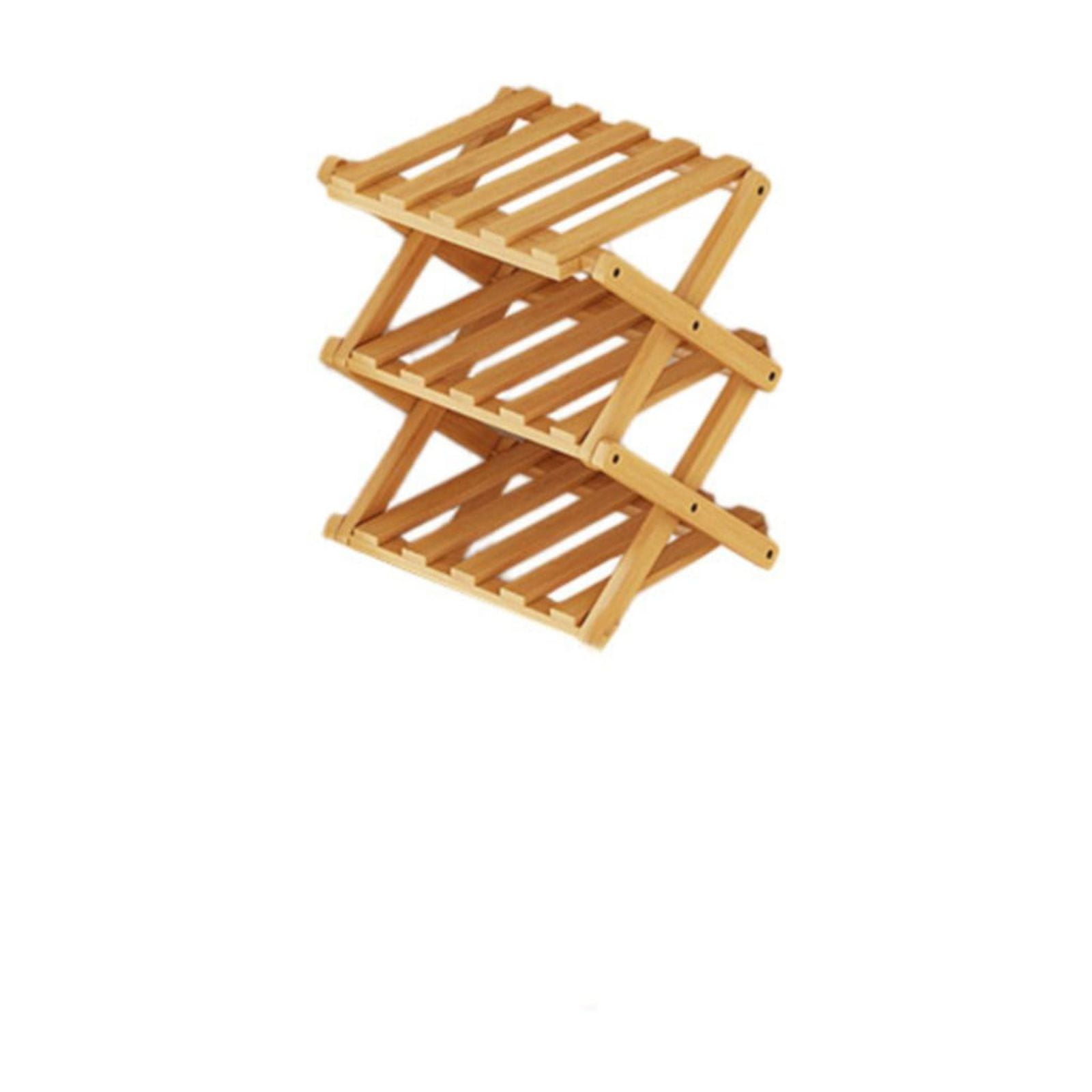 witspace Bamboo Shoe Rack for Entryway,Without Installation and ...