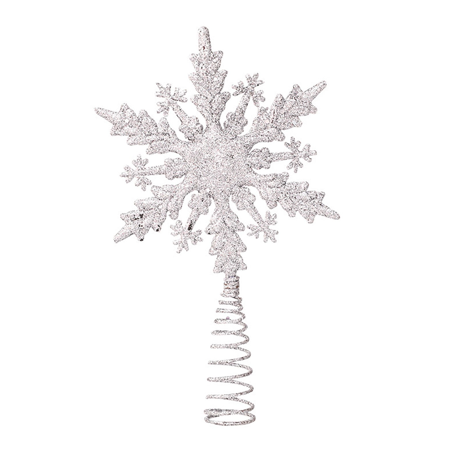 witspace Christmas Tree Topper, 8 Inch Tree Toppers Lighted Star ...