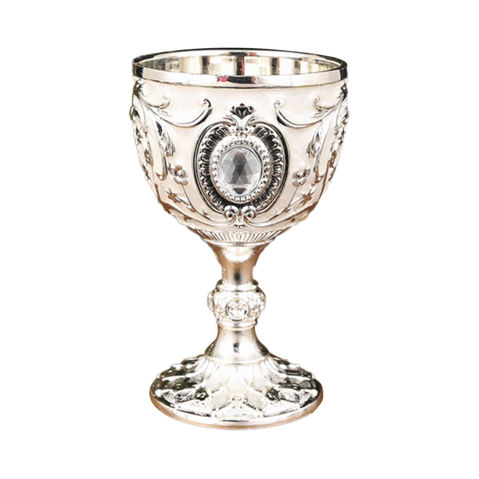 witspace Handmade Goblet Chalice, Vintage Engraving Wine Liqueur Cup ...