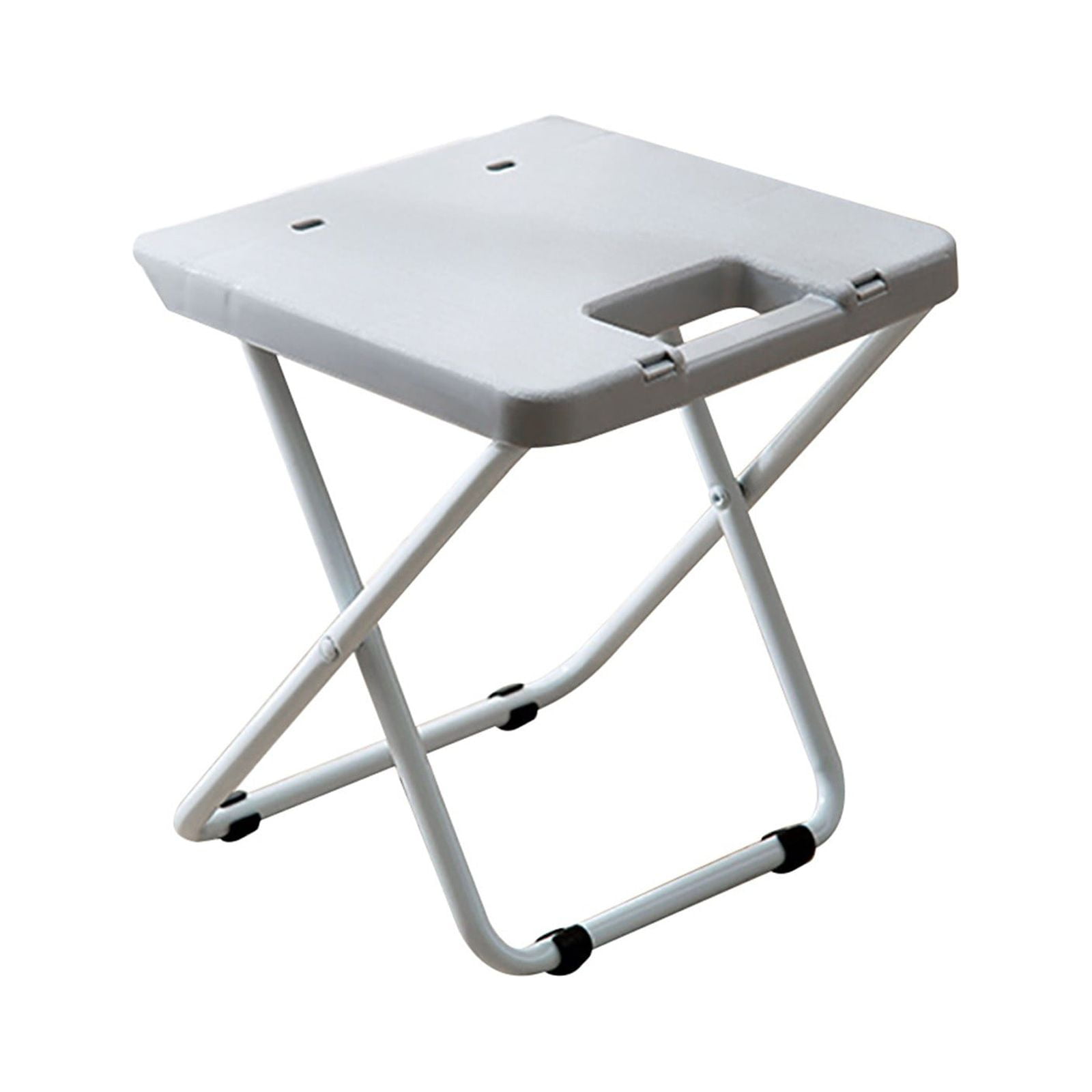 witspace Folding Stool, Capacity Foldable Stool with Handle, Portable ...