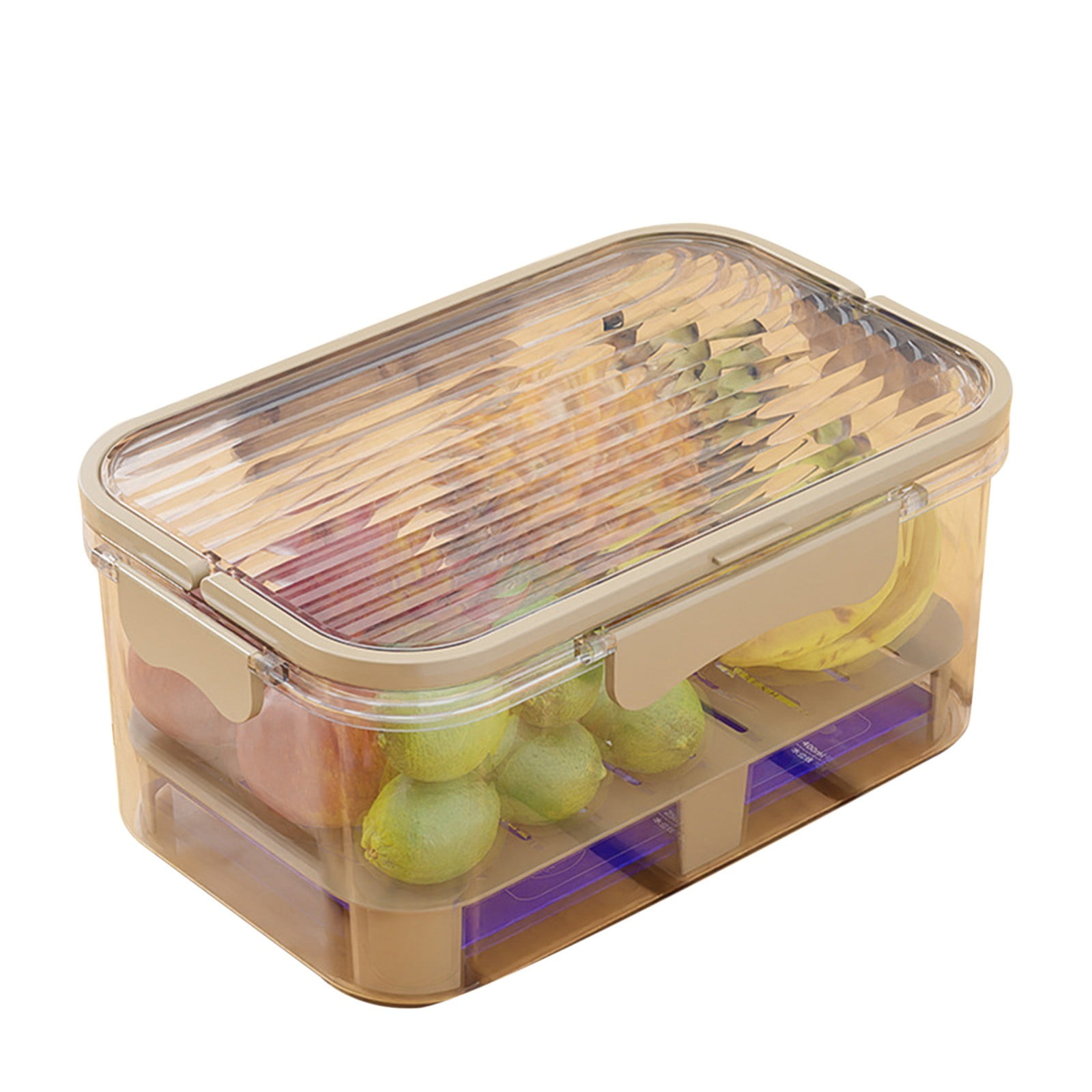 witspace Food Containers Storage Box Outdoor Portable Double Layer ...