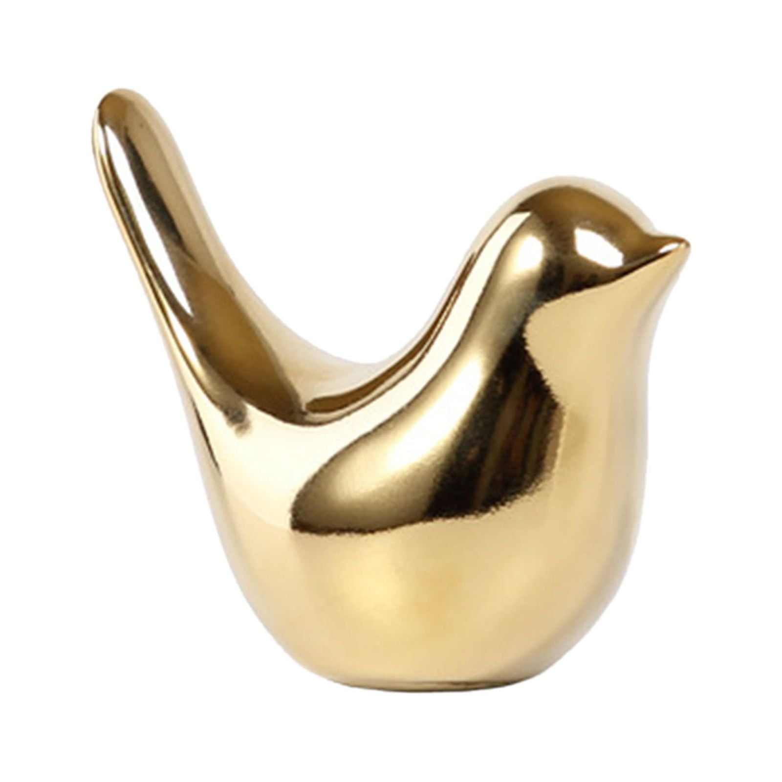 witspace Gold Bird Room Decor, Cute Home Office Living Room Desk House ...