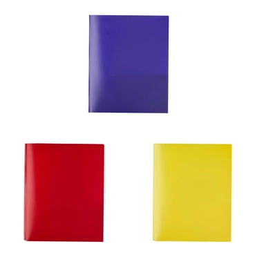 Five Star Stay-Put Plastic and Prong Folder, Harvest Yellow (340300E ...