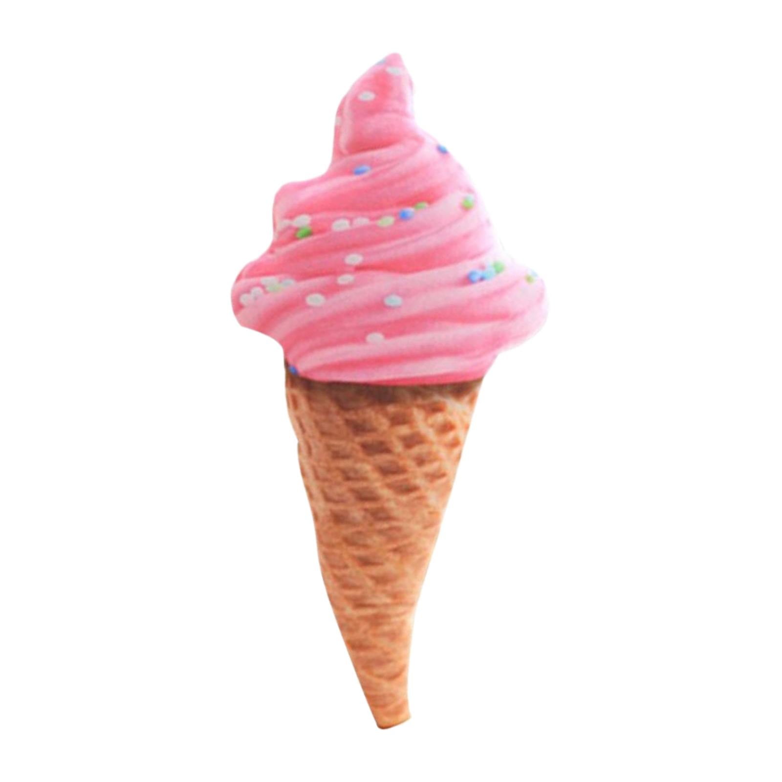 witspace Ice Cream Pillow Supple Cushion Decor Plush Hugging Pillow ...