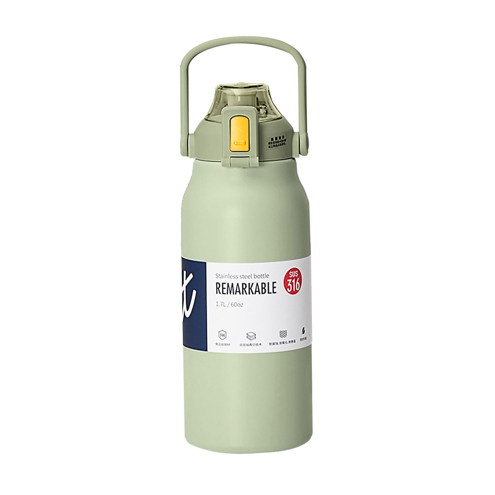 witspace Insulated Water Bottle, Thermal Vacuum Cups for Hot and Cold ...