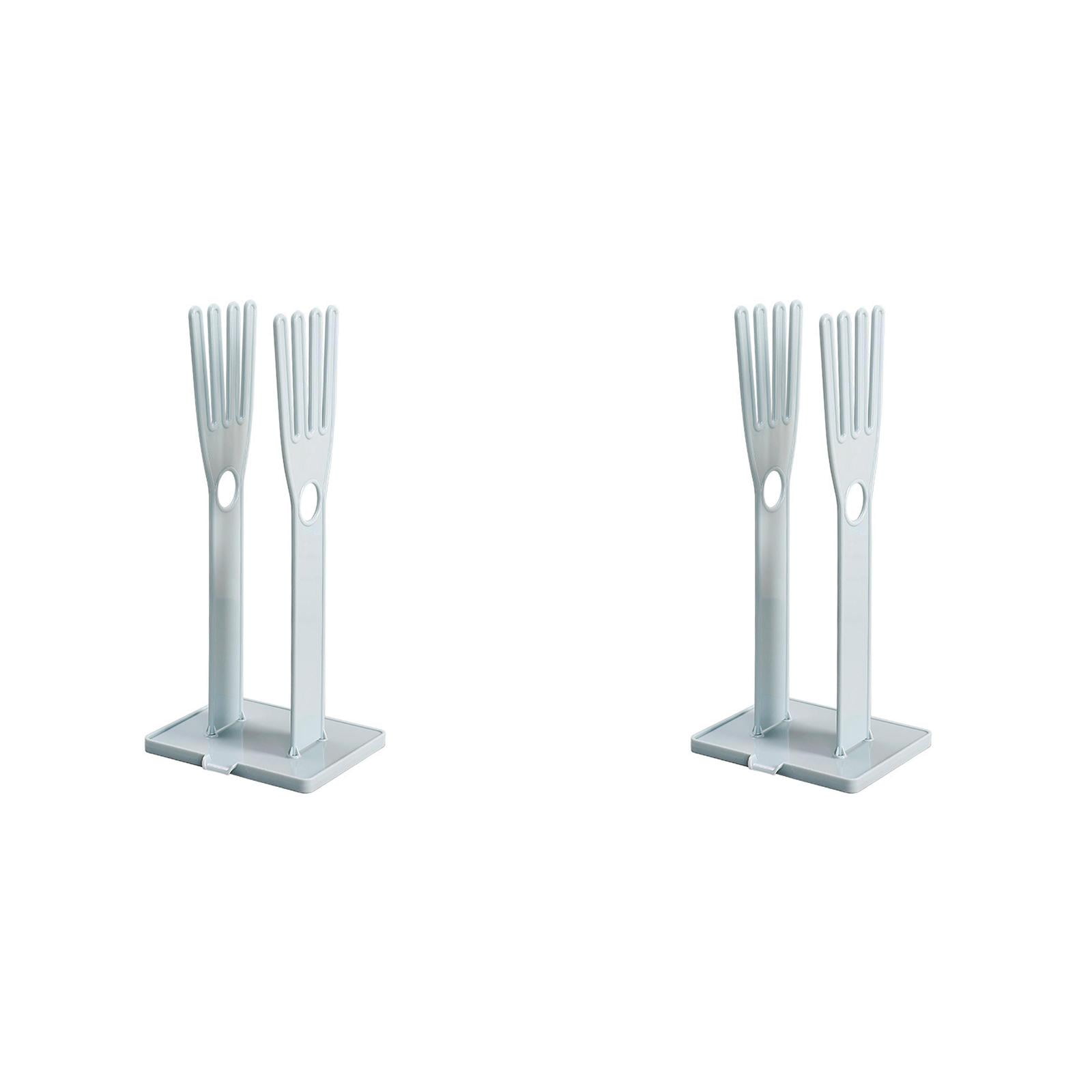 witspace Kitchen Glove Holder, Glove Drying Rack, Plastic Mitten Rubber ...