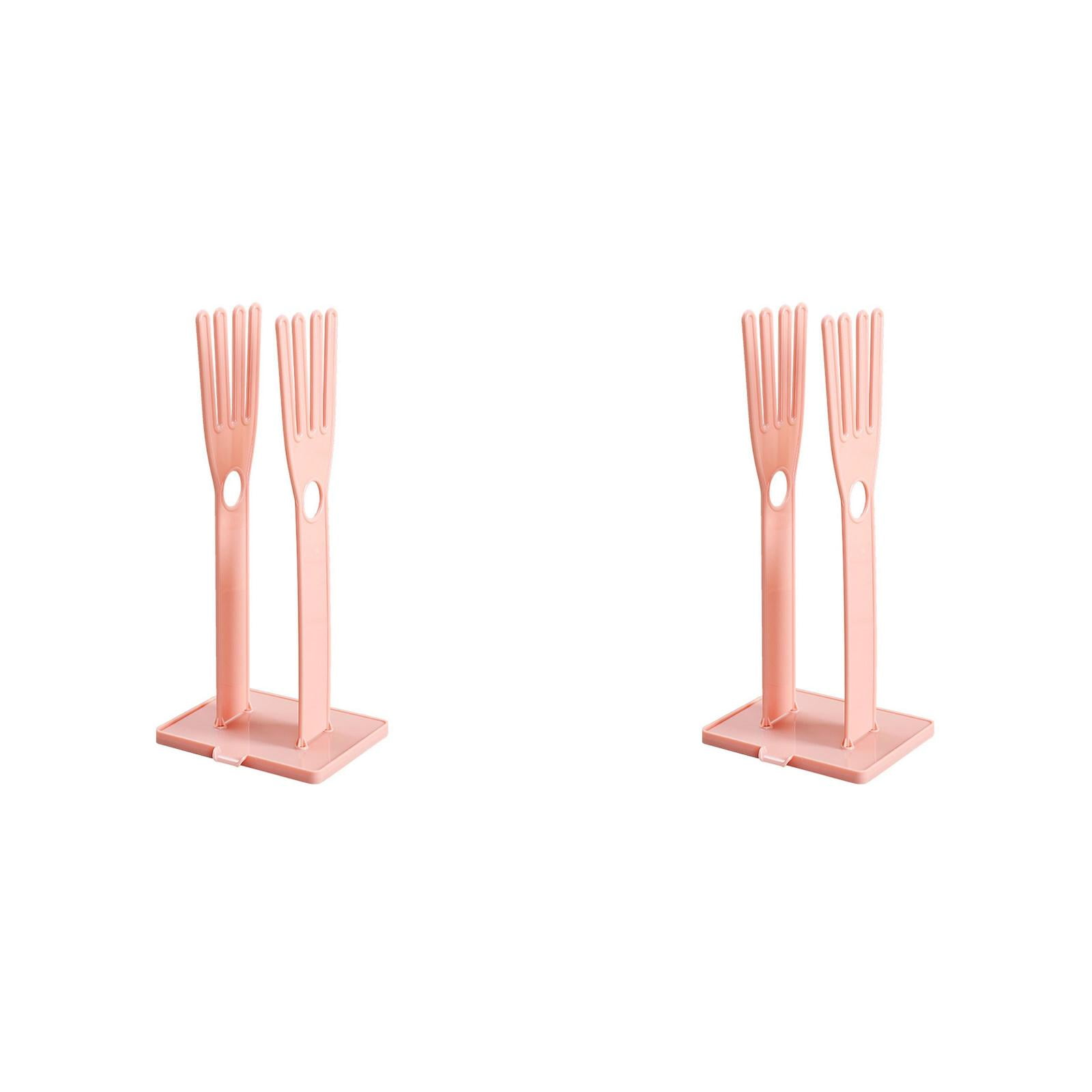 witspace Kitchen Glove Holder, Glove Drying Rack, Plastic Mitten Rubber ...