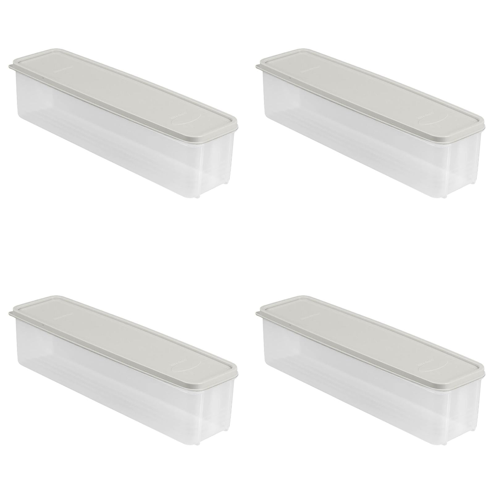 witspace Kitchen Organizers and Storage, Plastic Pasta Container, Clear ...