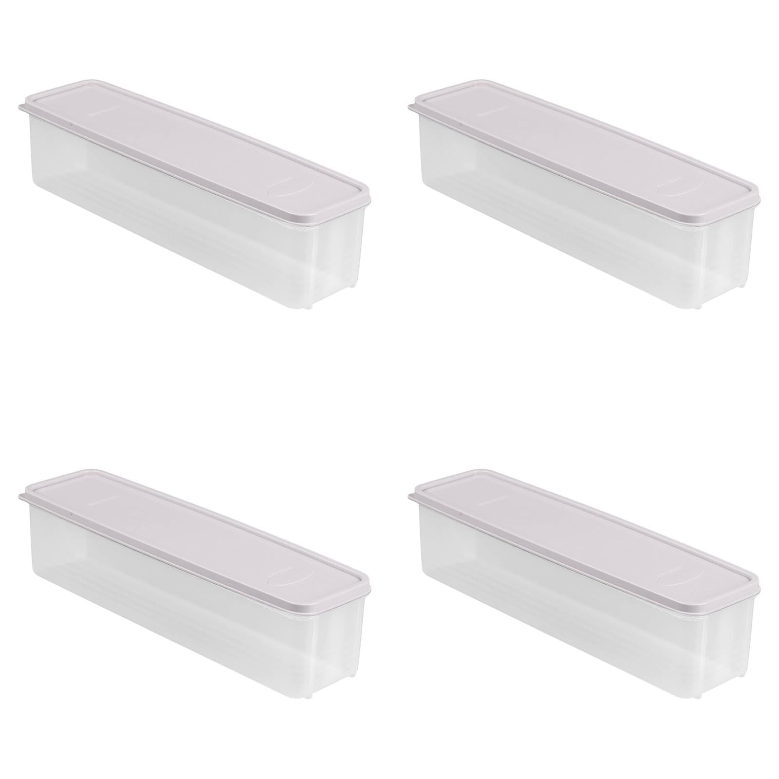 witspace Kitchen Organizers and Storage, Plastic Pasta Container, Clear ...