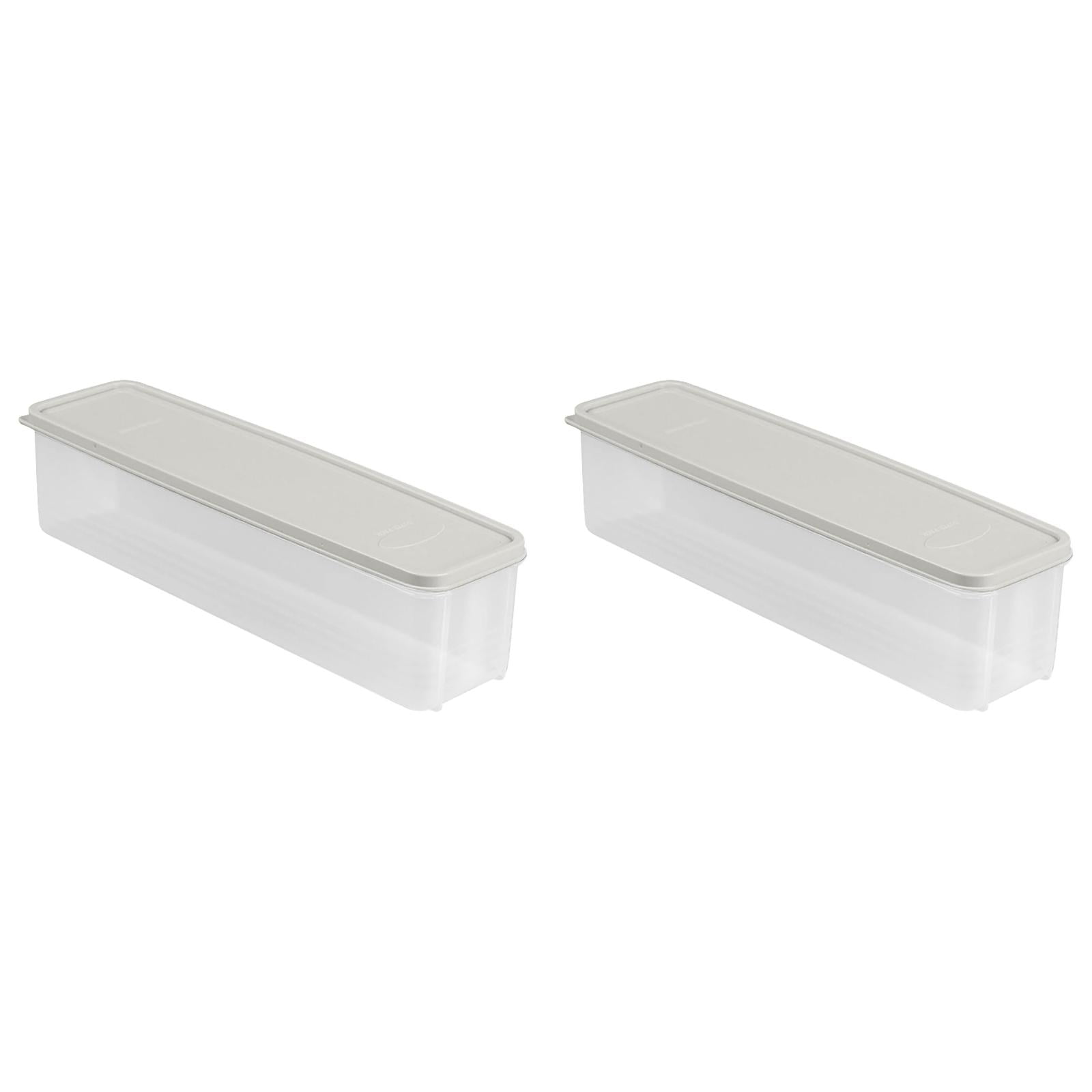 witspace Kitchen Organizers and Storage, Plastic Pasta Container, Clear ...