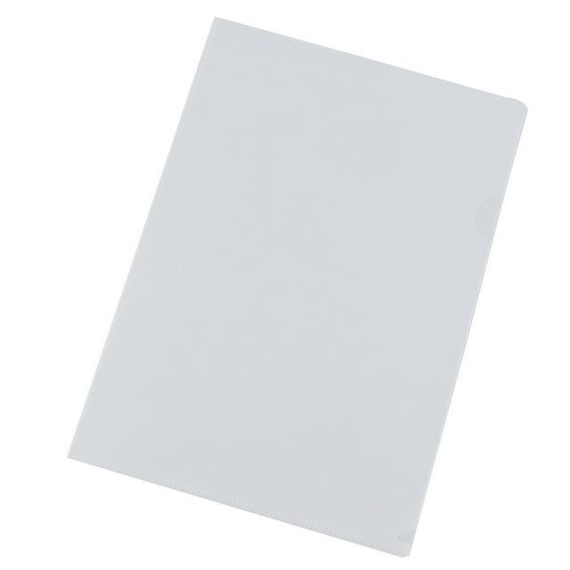 witspace L-Type Plastic Folder Safe Project Pockets Transparent Clear ...