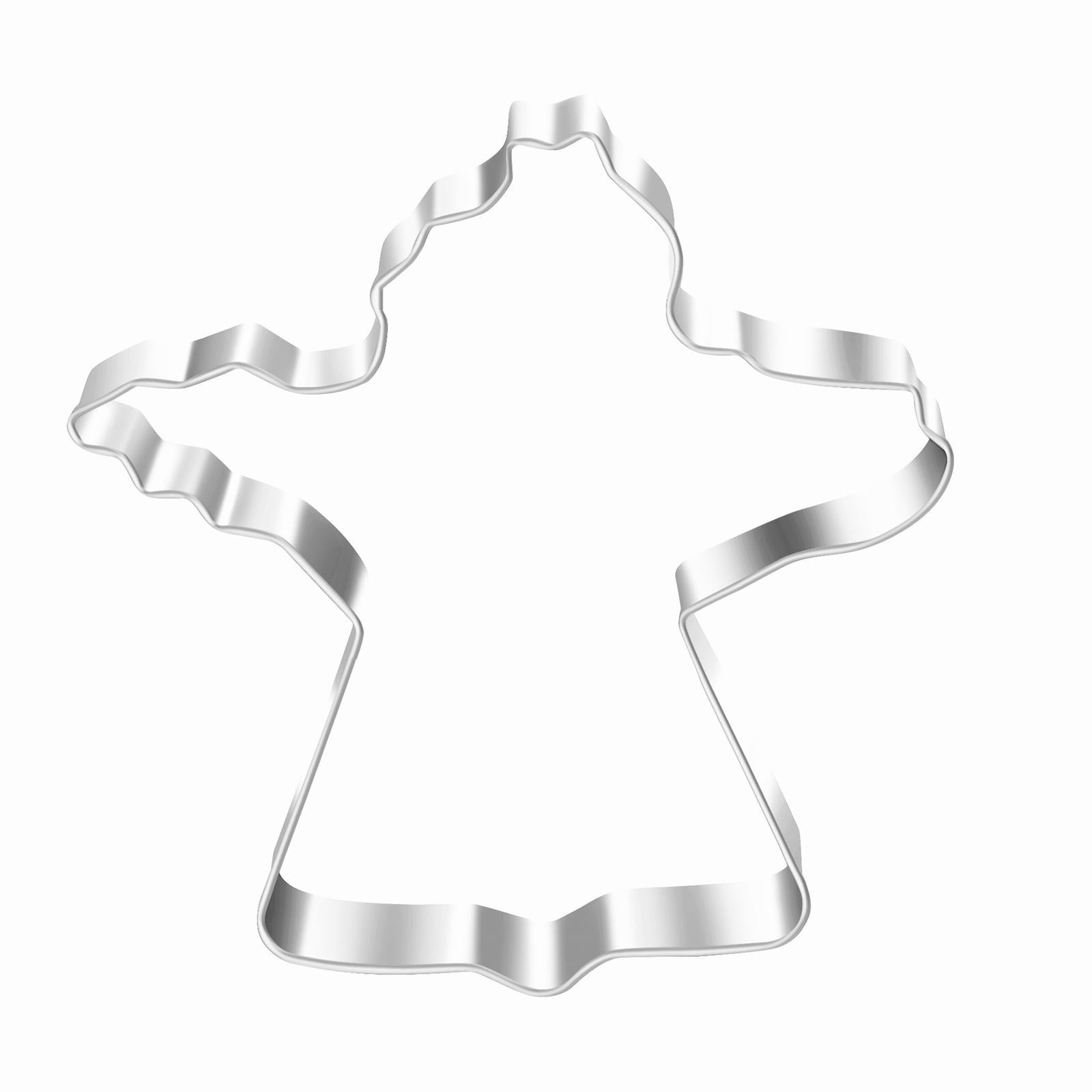 witspace Large Christmas Cookie Cutters, 4" Holiday Cookie Cutters ...