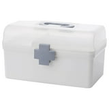 witspace Medical Box, Box Double Layer with Handle Removable Tray ...