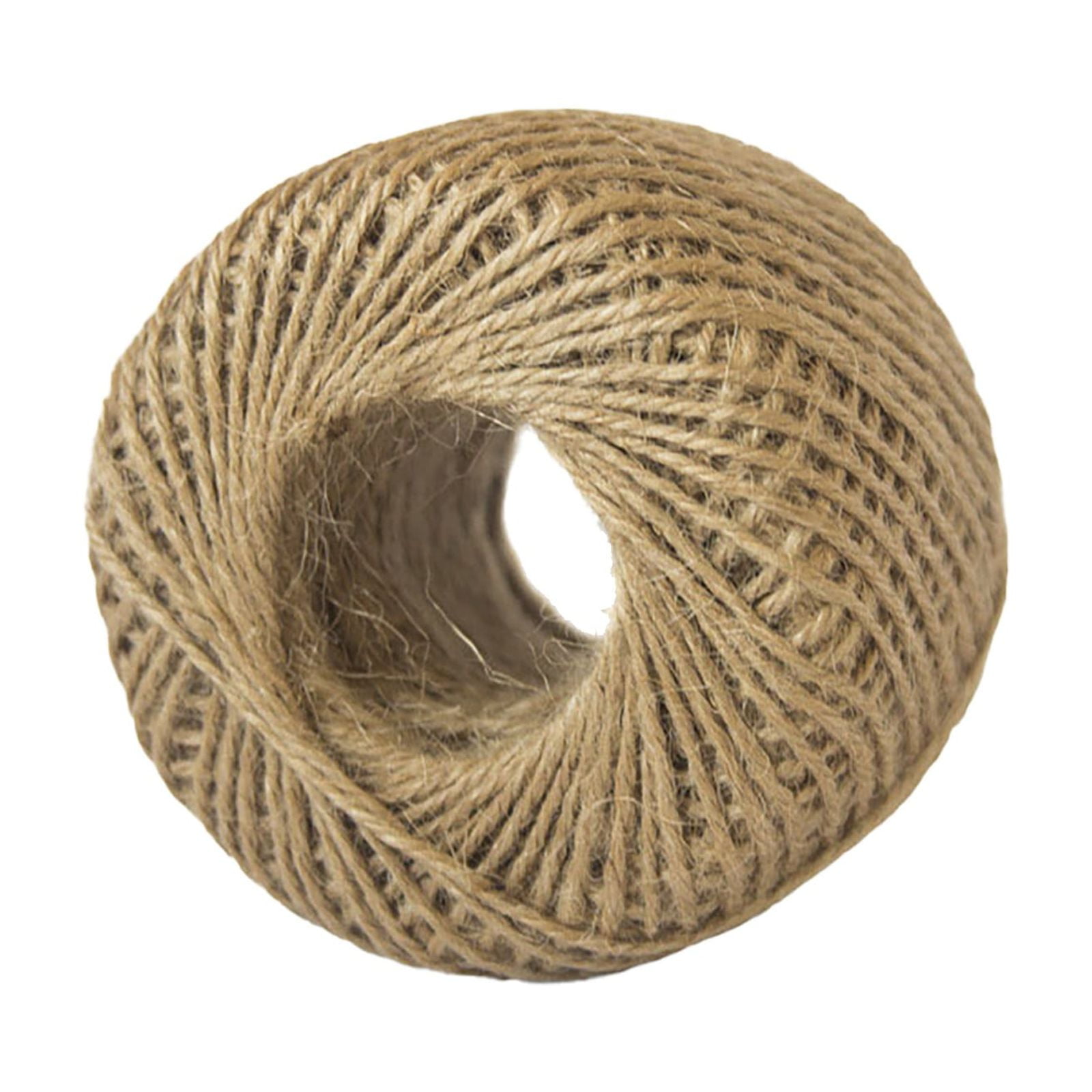 witspace Natural Jute Twine 328 Feet Burlap Rope String for DIY Gift ...