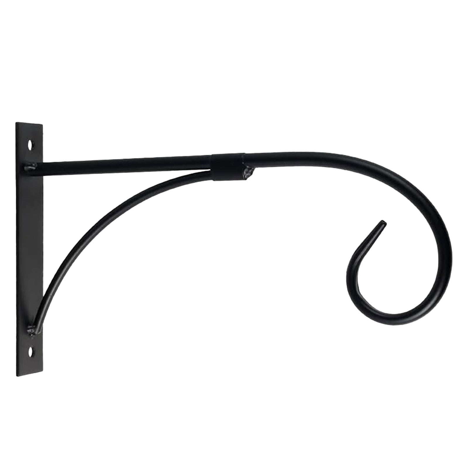 witspace Plant Brackets for Hanging Baskets, Cast Iron Metal 10 ...