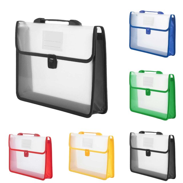 witspace Plastic Envelopes Poly Envelopes, Clear Document Folders File ...