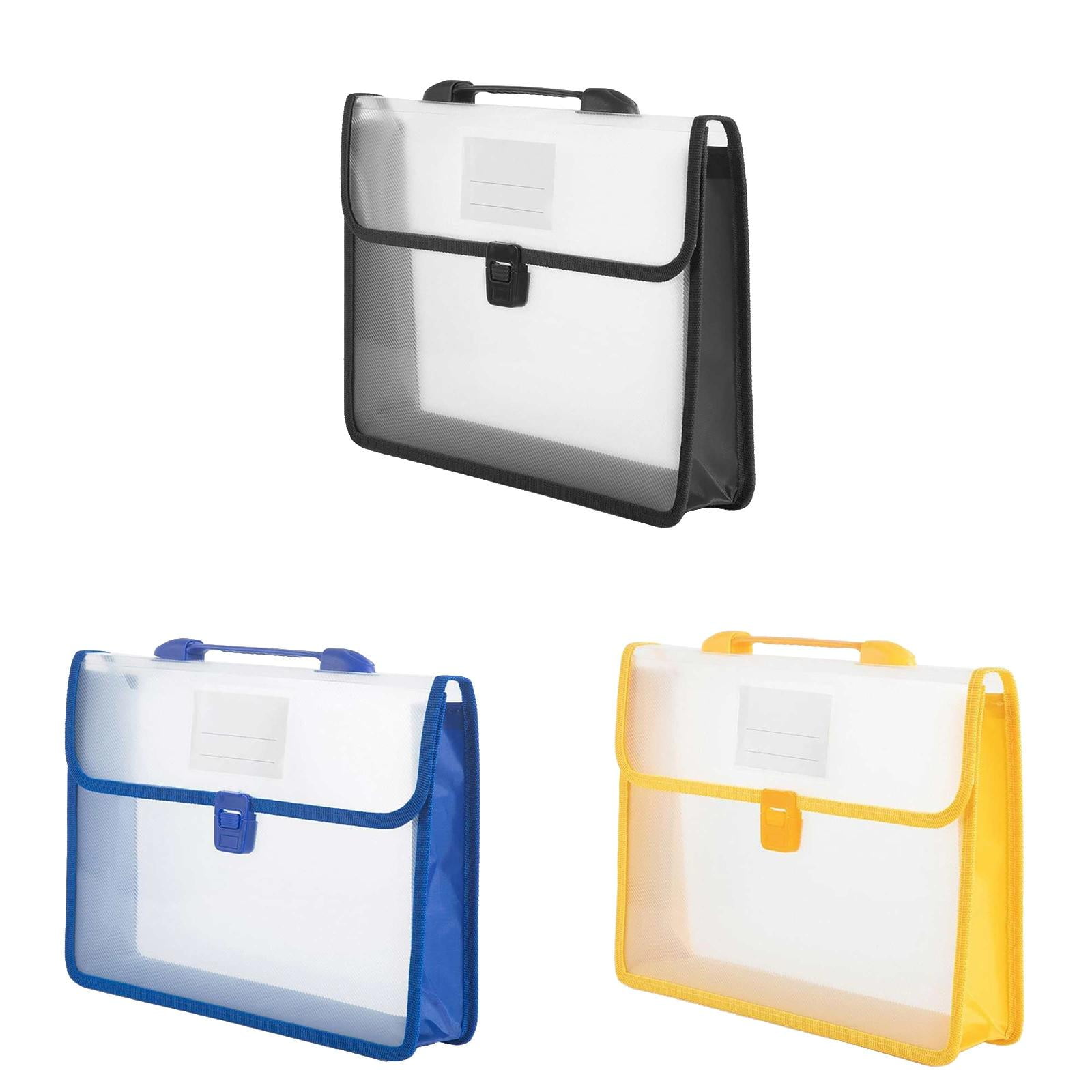 witspace Plastic Envelopes Poly Envelopes, Clear Document Folders File ...