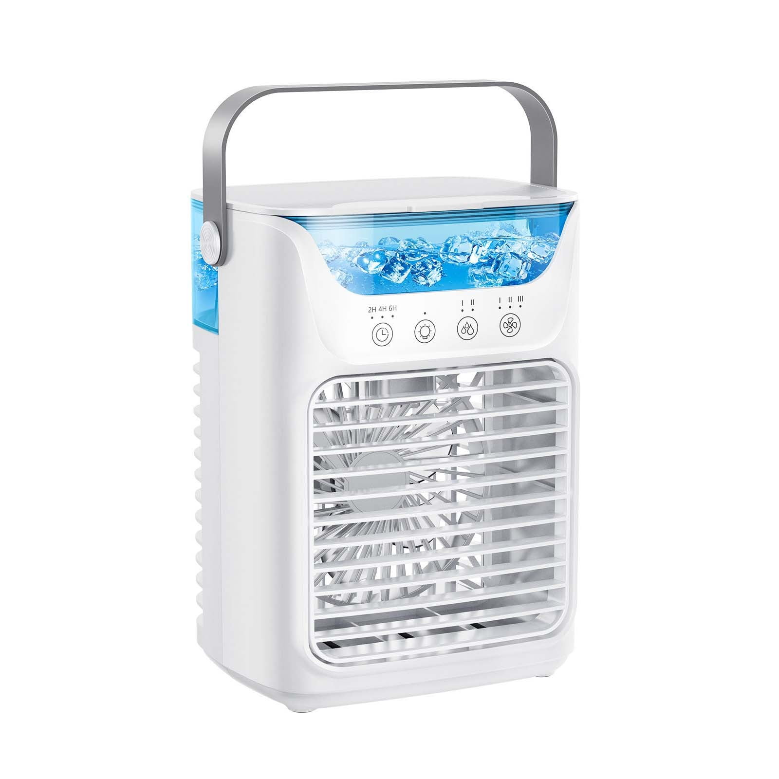 witspace Portable Air Conditioners Fan,3 Speeds Rechargeable ...